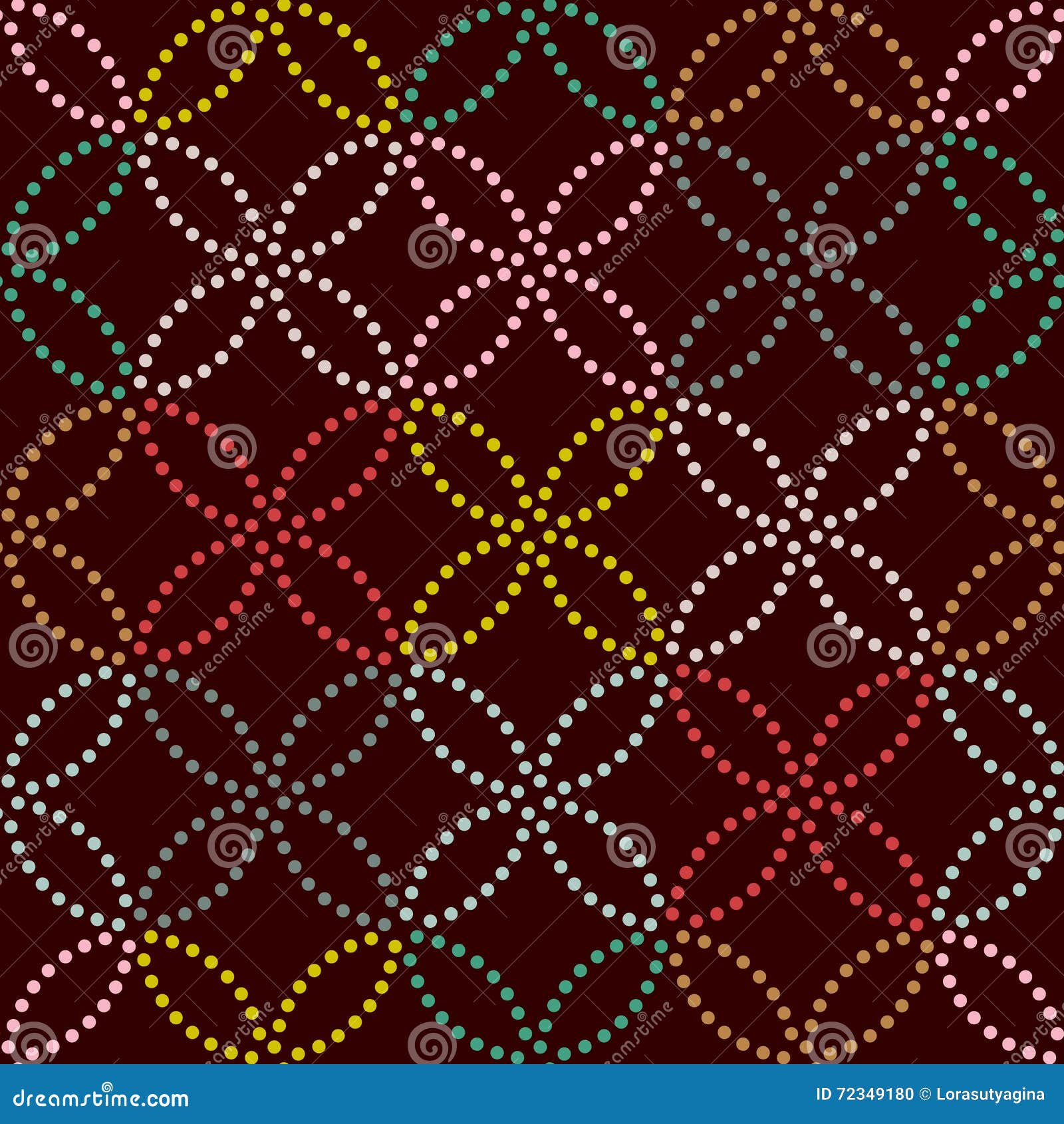 Dot Texture. Seamless Pattern. Abstract Backdrop Stock Vector ...