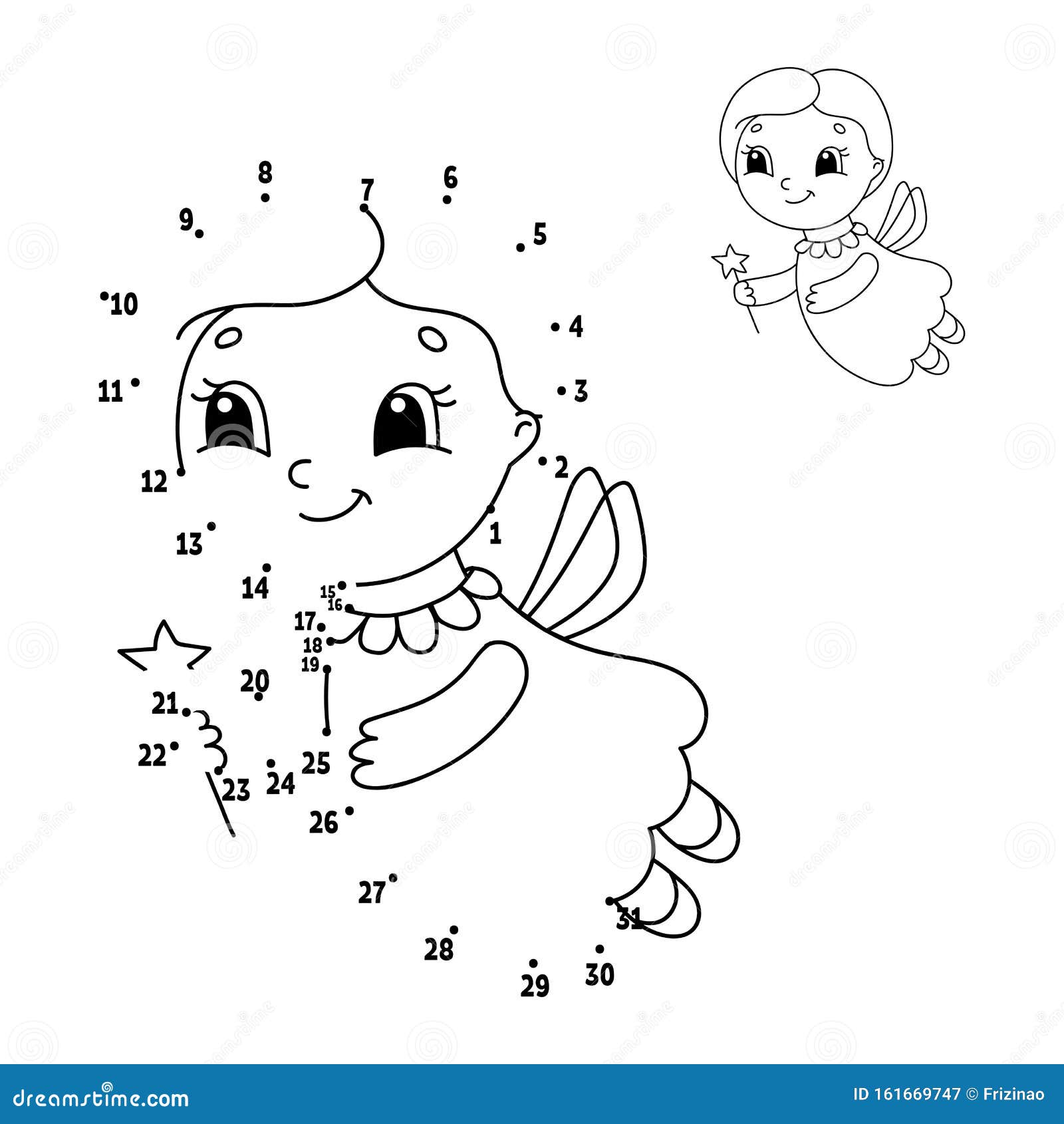 Dot To Dot. Draw a Line. Handwriting Practice. Learning Numbers for ...