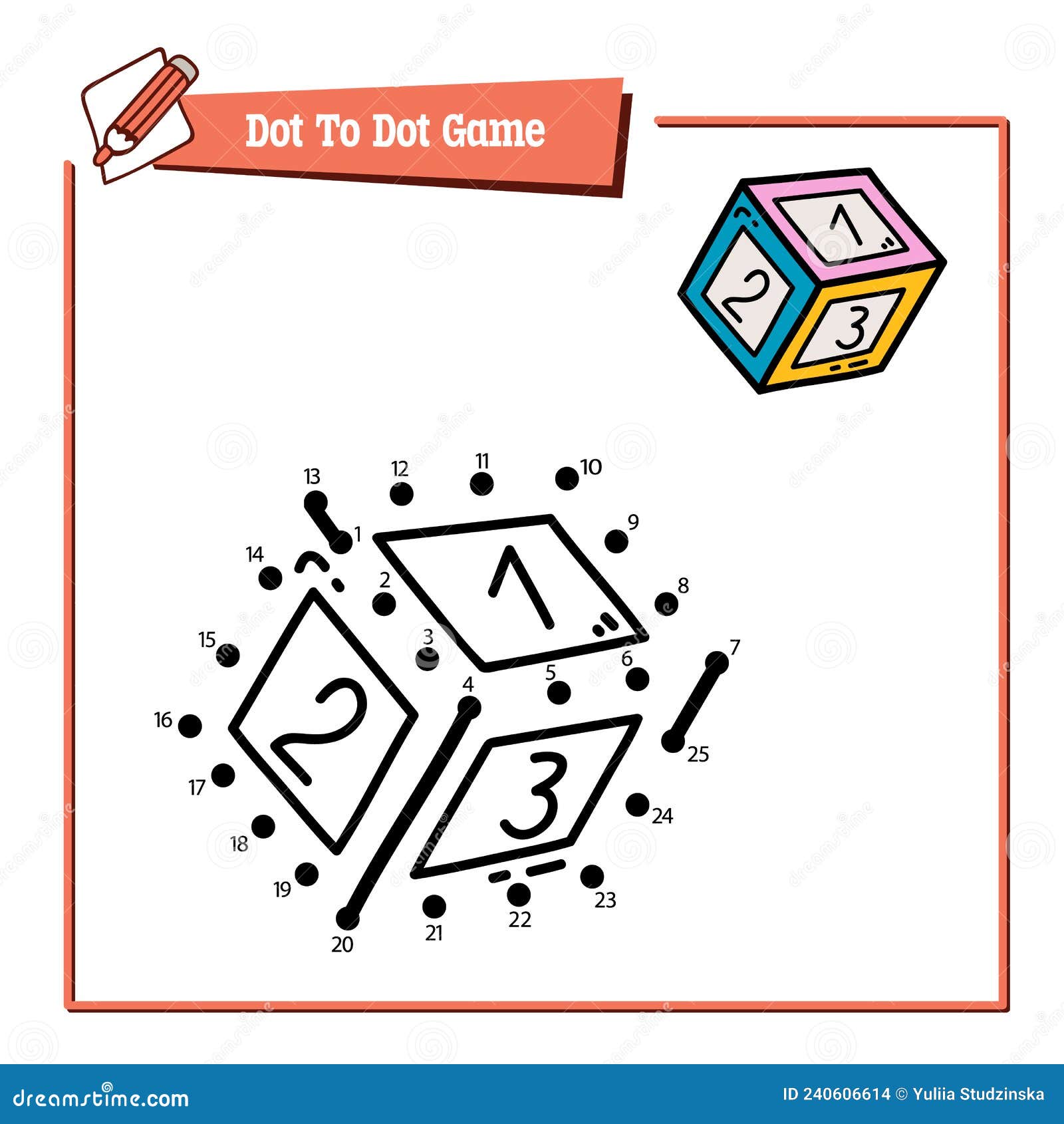 Number 2 Two 3d Cube Pixel Shape Minecraft 8 Bit Vector Illustration ...