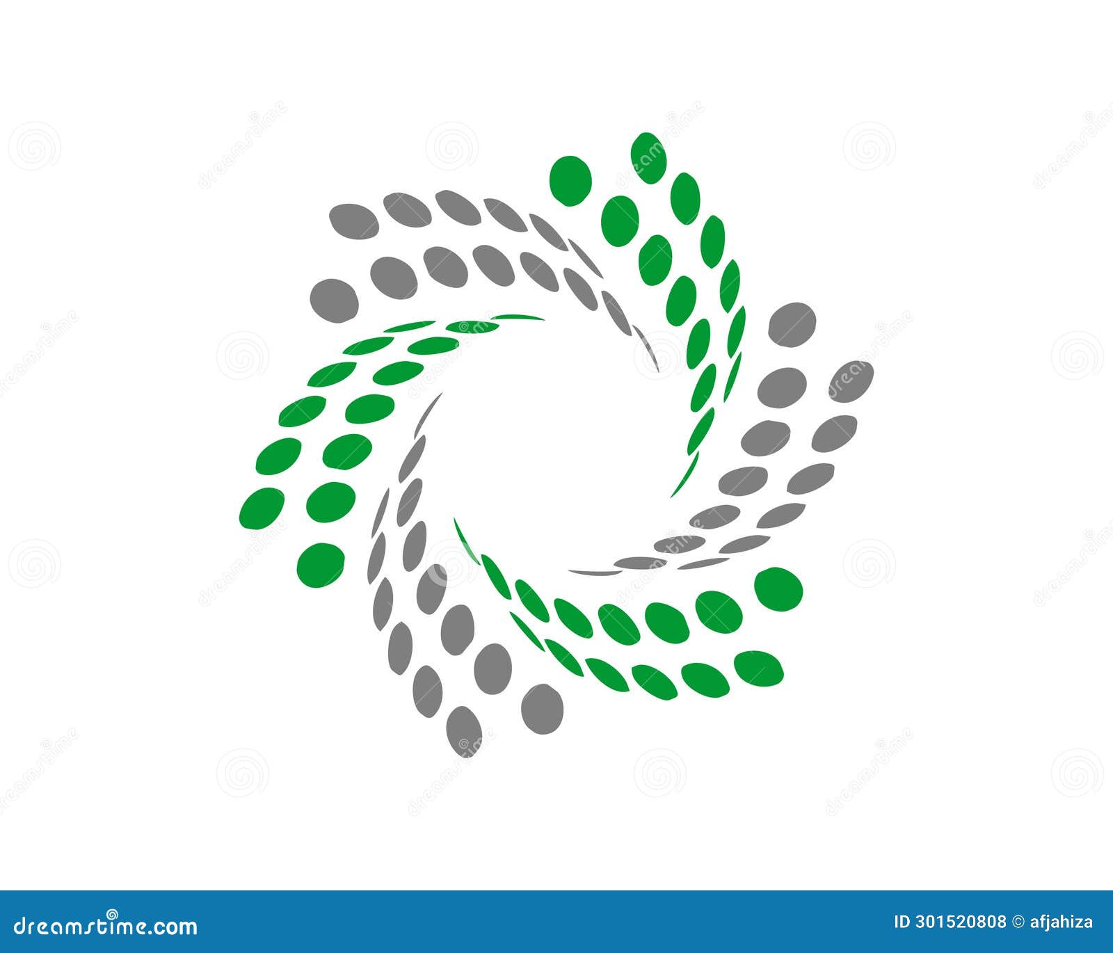 Dot Vortex Motion Logo Icon Stock Vector - Illustration of hurricane, calligraphy: 301520808