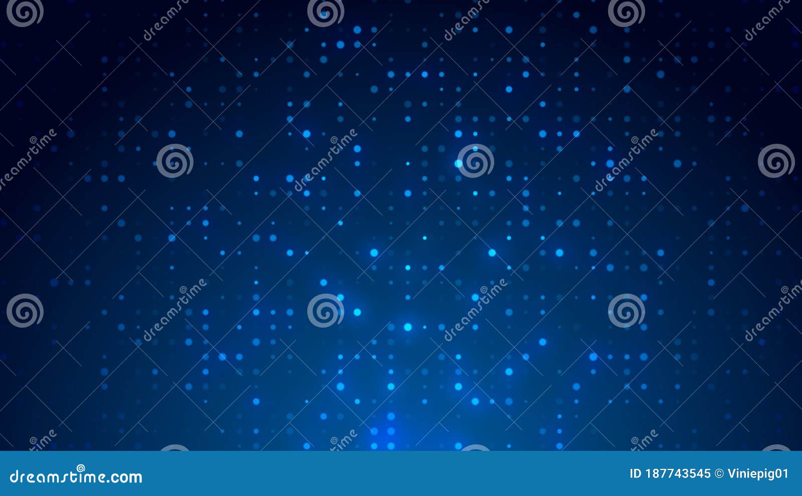 Dot White Blue Pattern Screen Led Light Gradient Texture Background ...