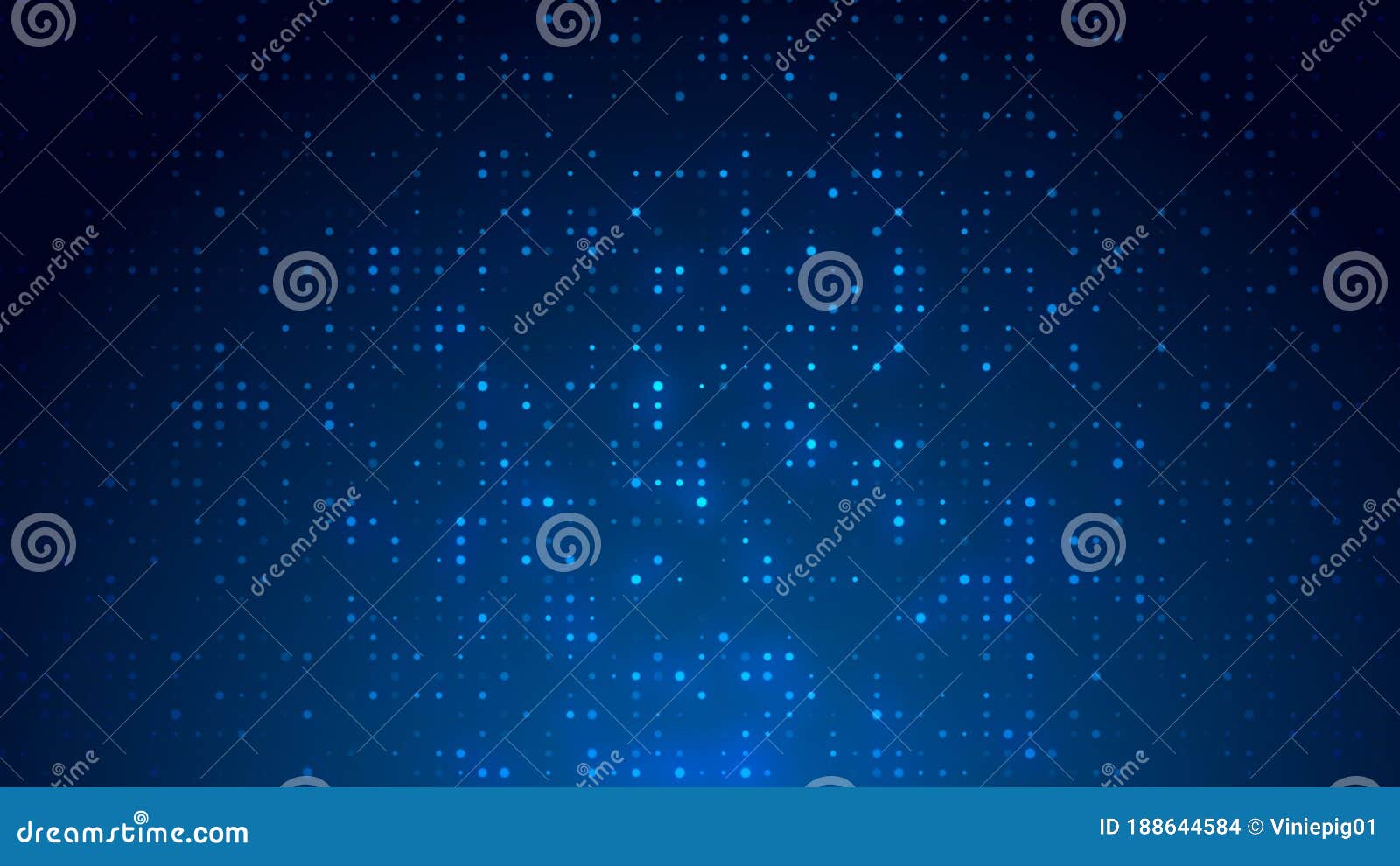 Dot White Blue Pattern Screen Led Light Gradient Texture Background ...