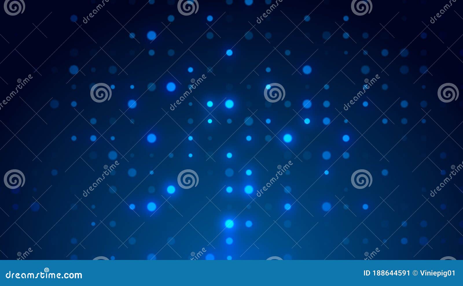 Dot White Blue Pattern Screen Led Light Gradient Texture Background ...