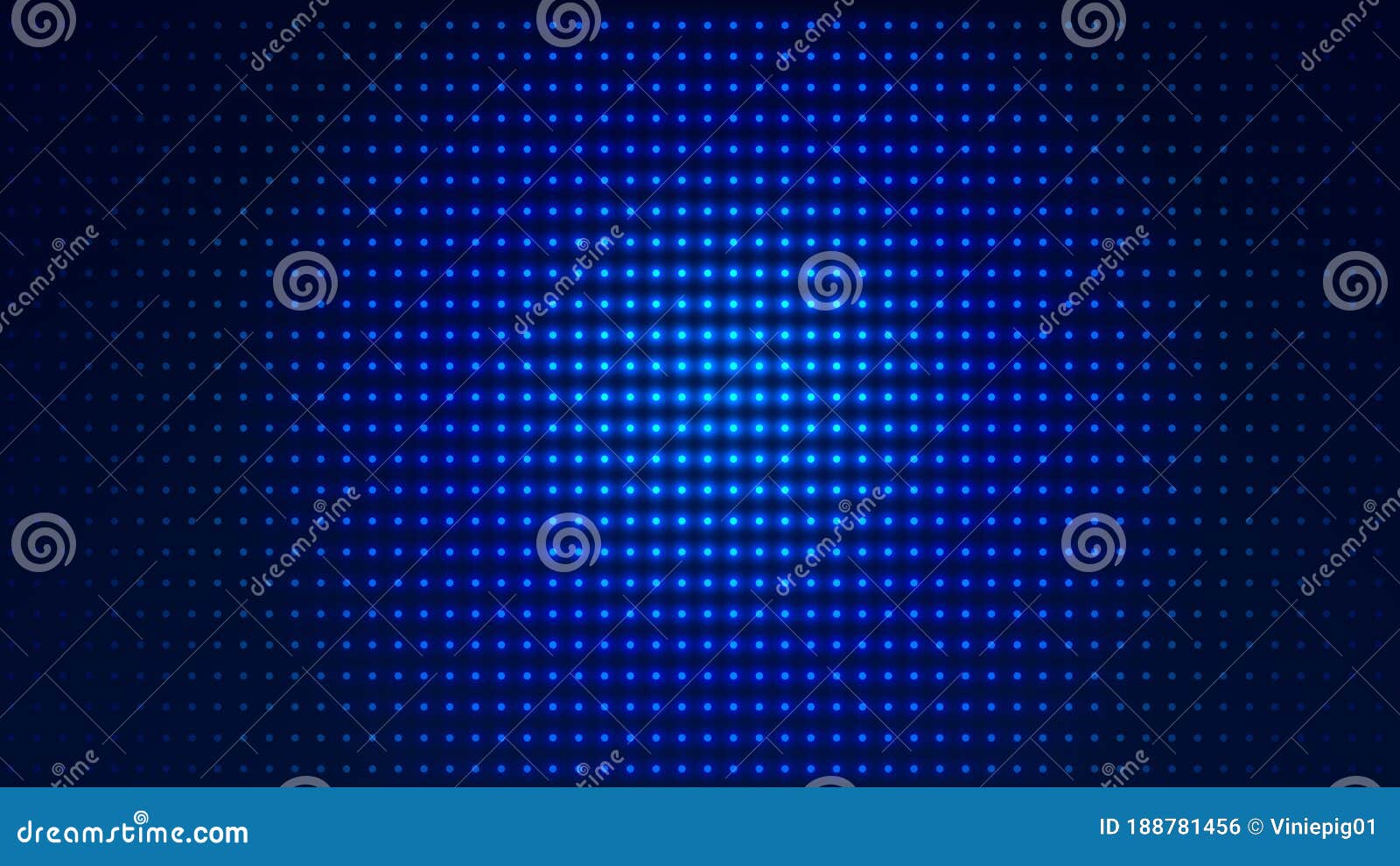 Dot White Blue Pattern Screen Led Light Gradient Texture Background ...