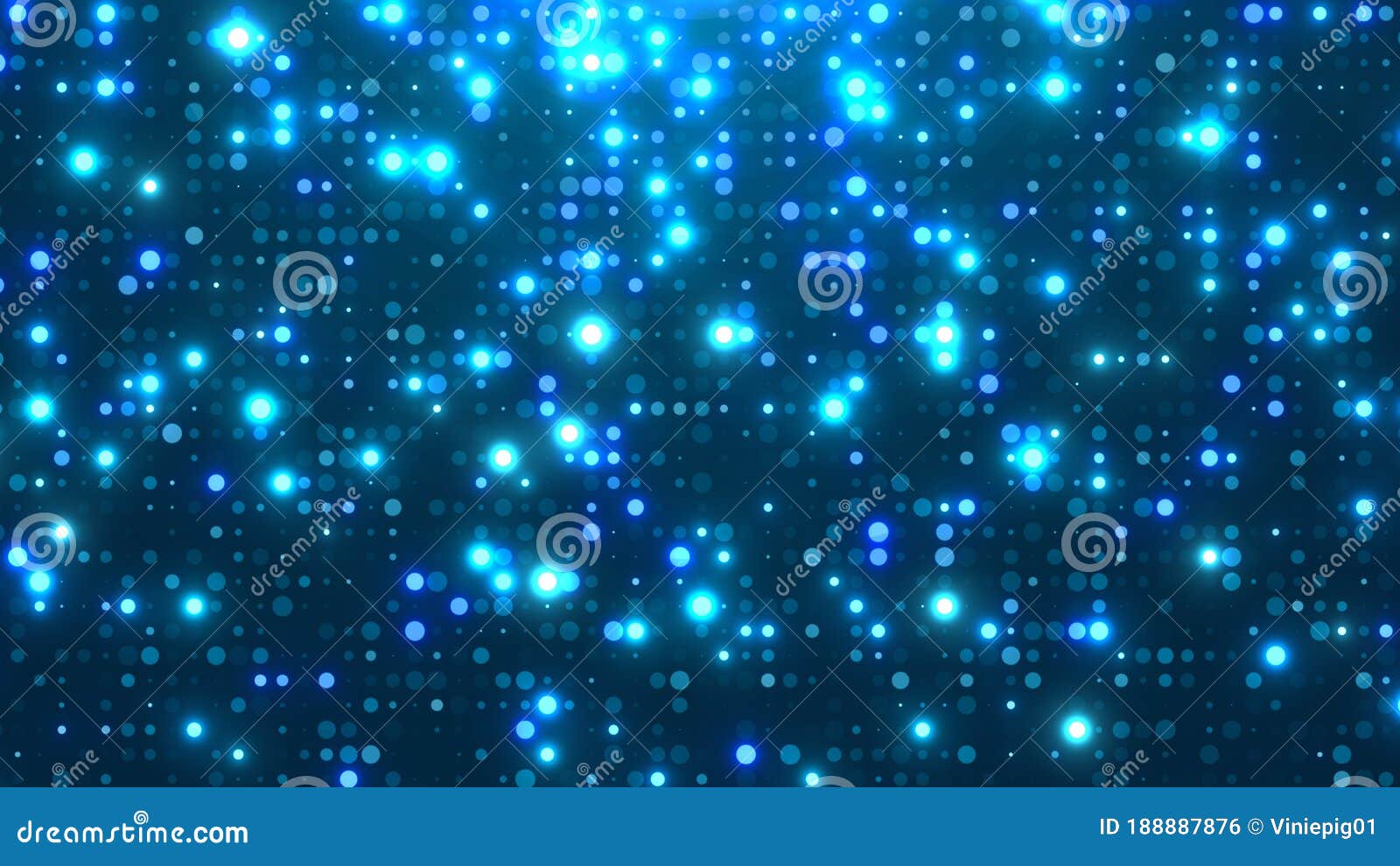 Dot White Blue Pattern Screen Led Light Gradient Texture Background ...