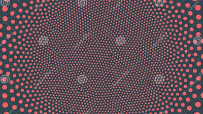 Dotwork Pattern Radial Structure Vector Red Black Spotted Abstract ...