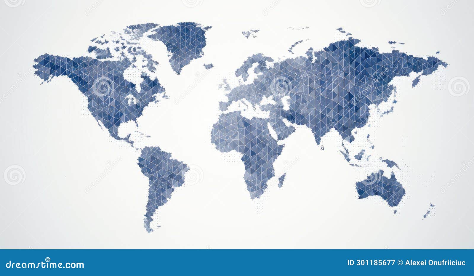 The Dot World Map. Wall World Map Stock Illustration - Illustration of ...