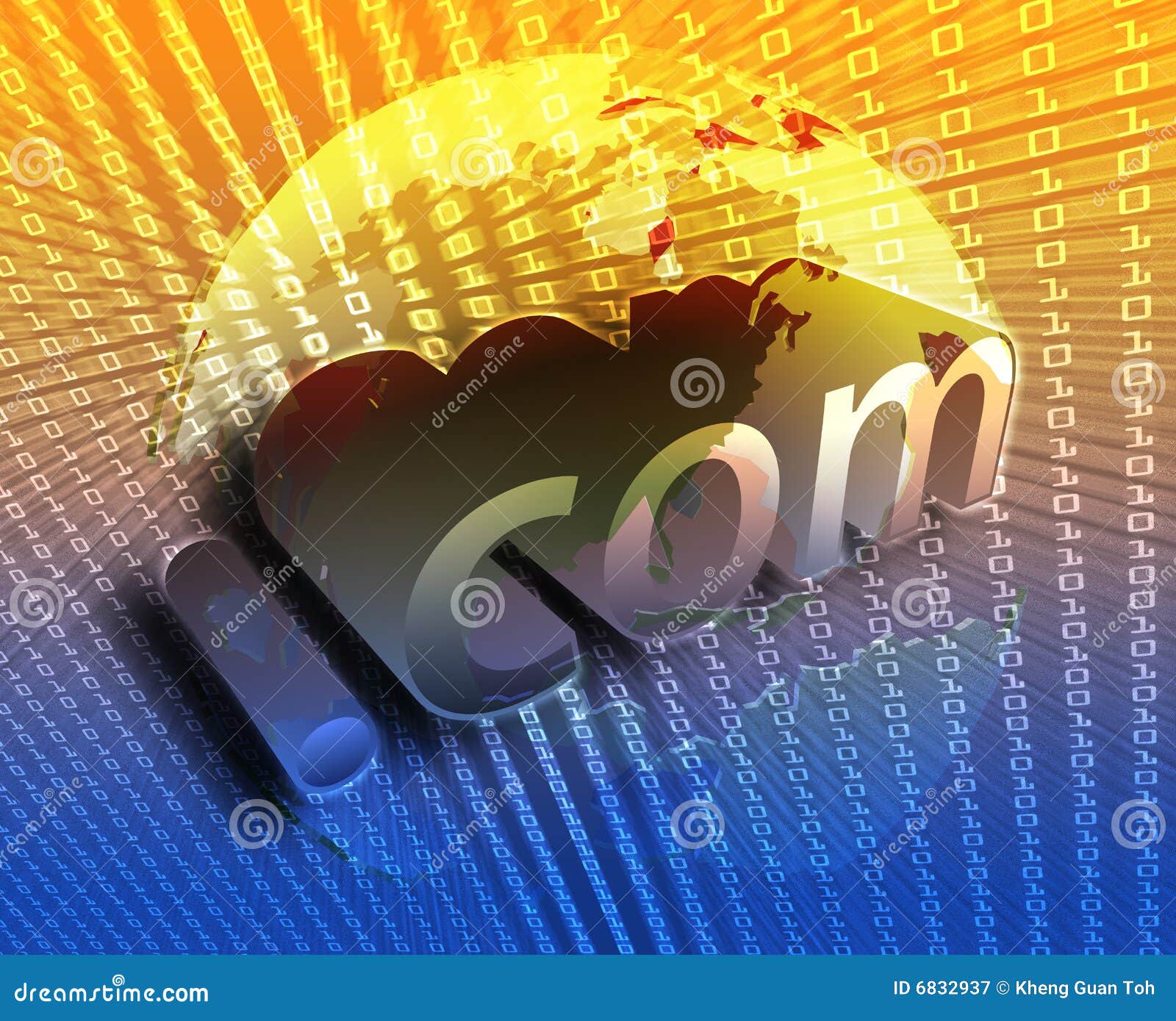 DotCom illustration stock illustration. Illustration of broadband - 6832937