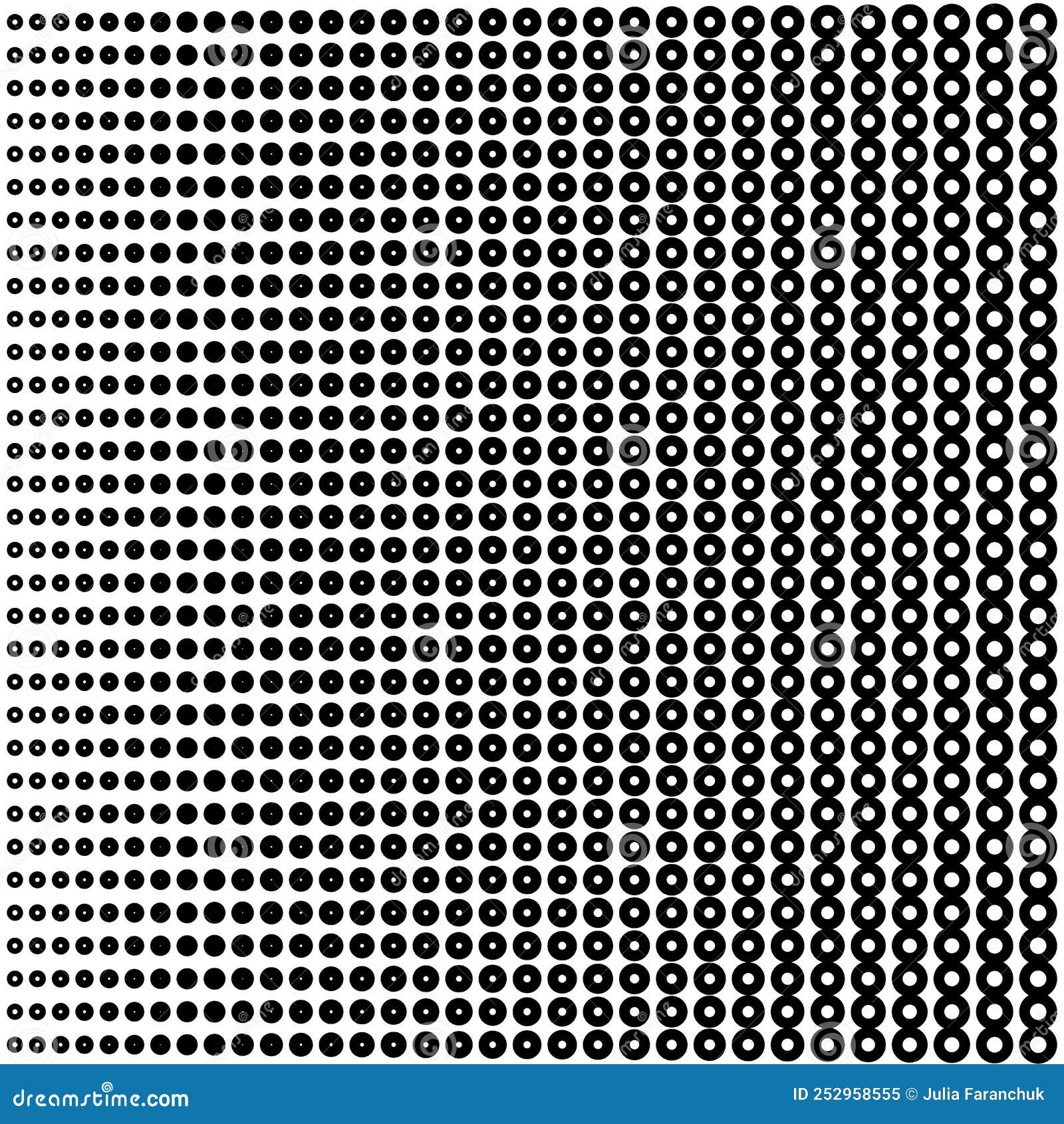 Dots Black and White Background Monochrome Pattern Stock Vector - Illustration of backdrop ...
