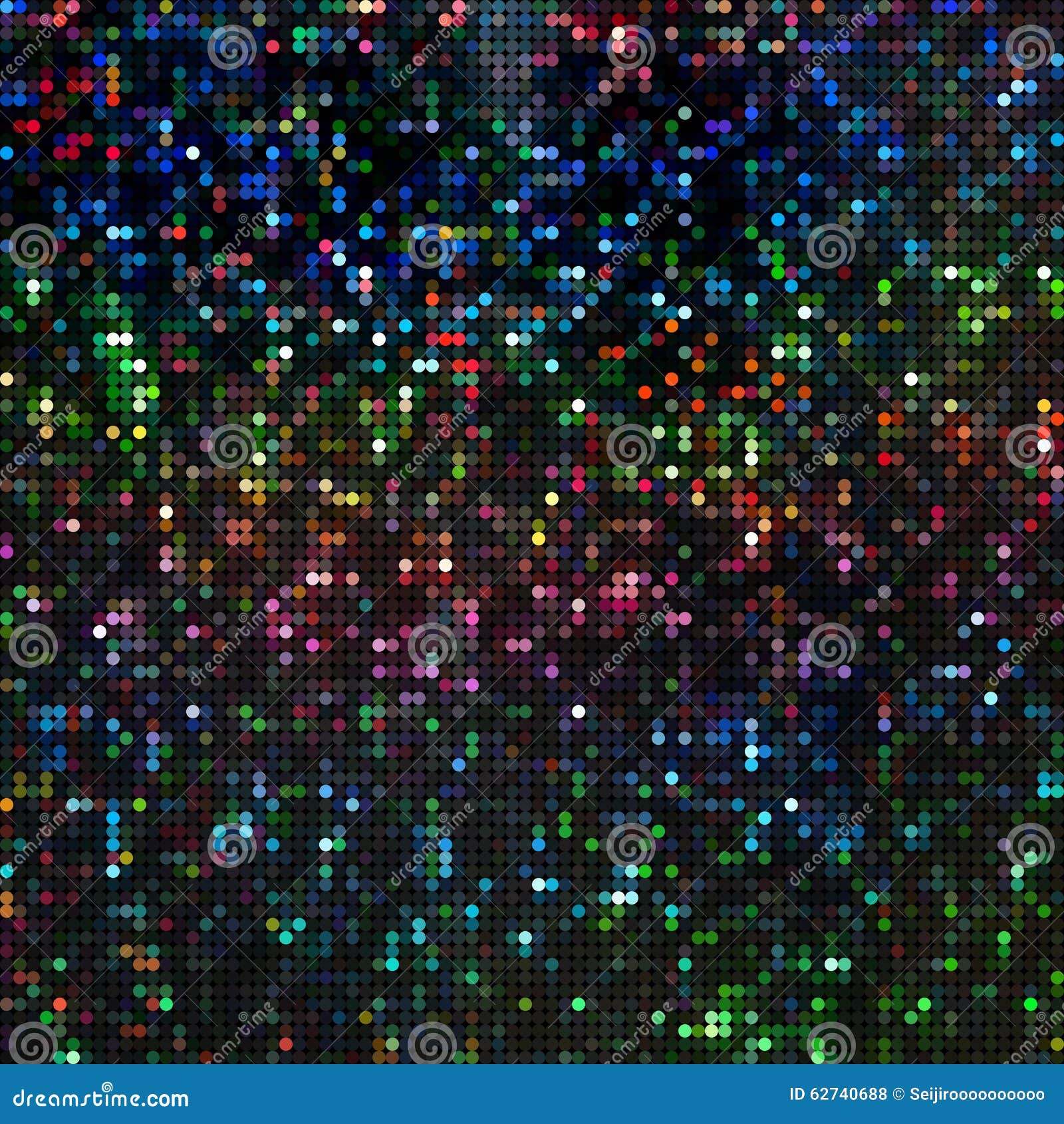 Dots Colored Hologram Sticker Stock Vector - Illustration of impression ...