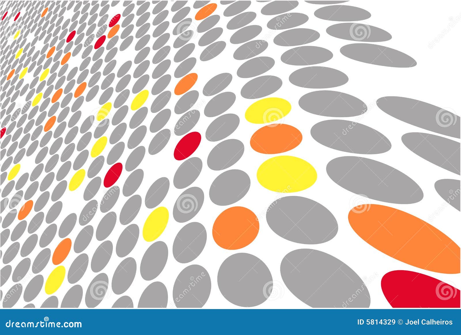 Dots colored vector wave stock vector. Illustration of background - 5814329