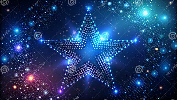 Dots and Dashes Creating Imaginary Star Maps Space Abstract Creative AI ...