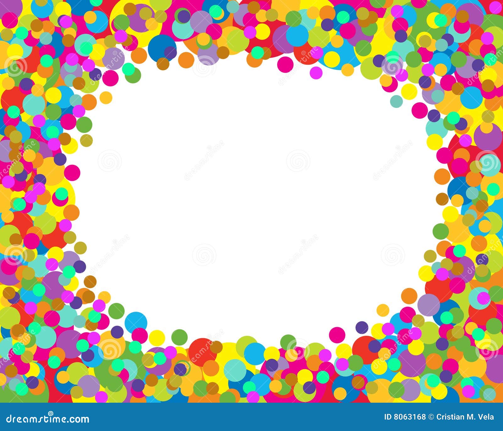 DOTS FRAME stock illustration. Illustration of leaf, drawing - 8063168