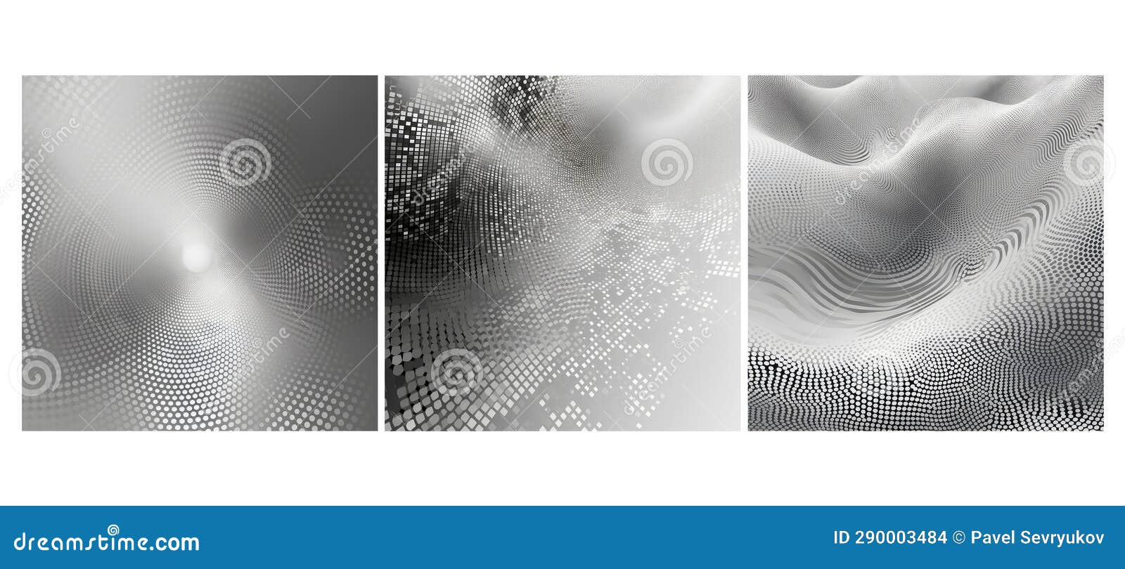 Dots Gray Halftone Bright Background Stock Photo - Image of halftone ...