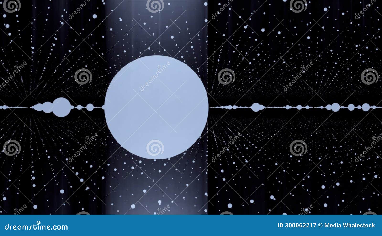 Dots on a Grid Surface Moving and Twisting from Order To Chaos. Dots ...