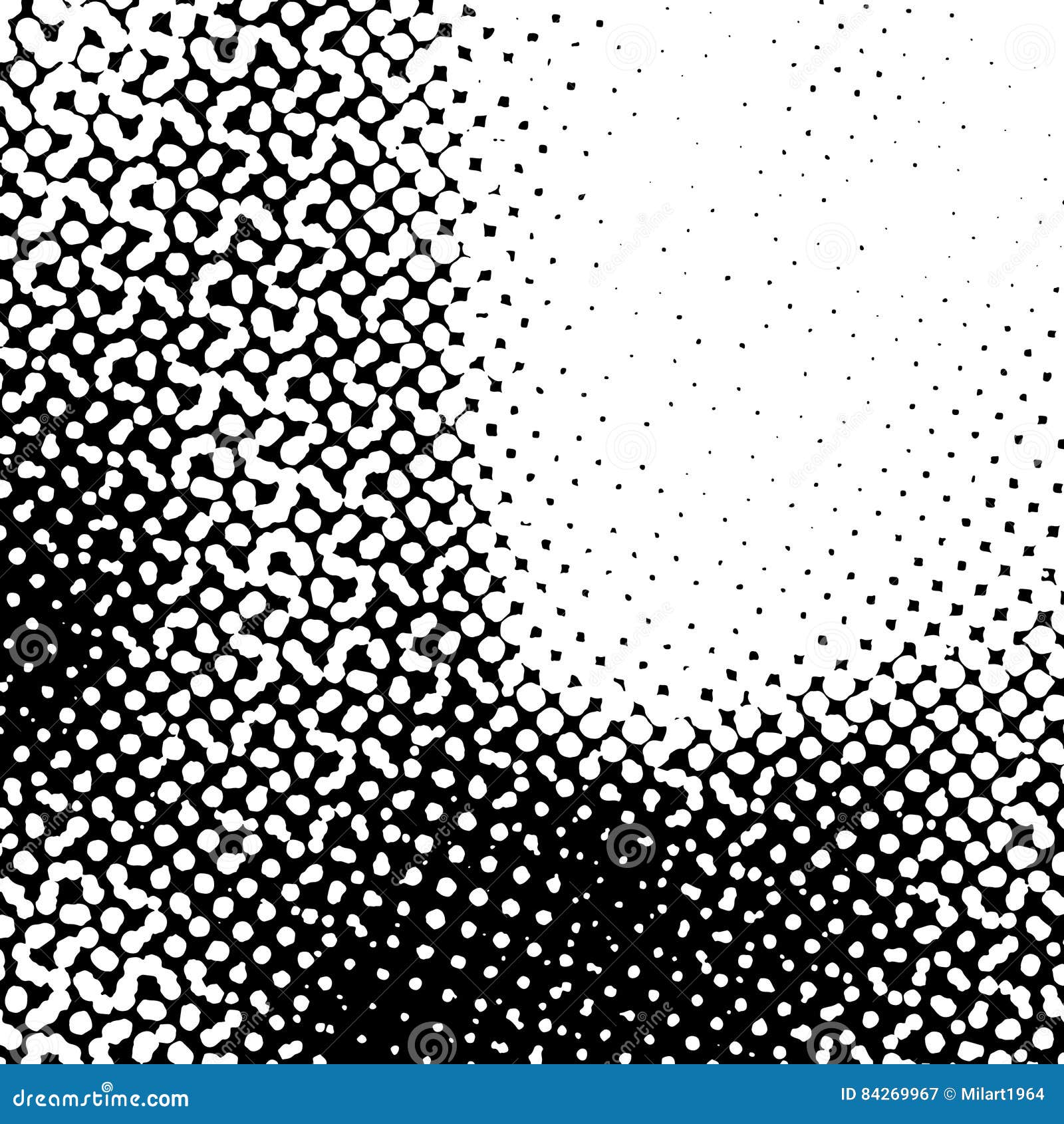 Dots Grunge Texture ilustración del vector. Ilustración de angustia ...