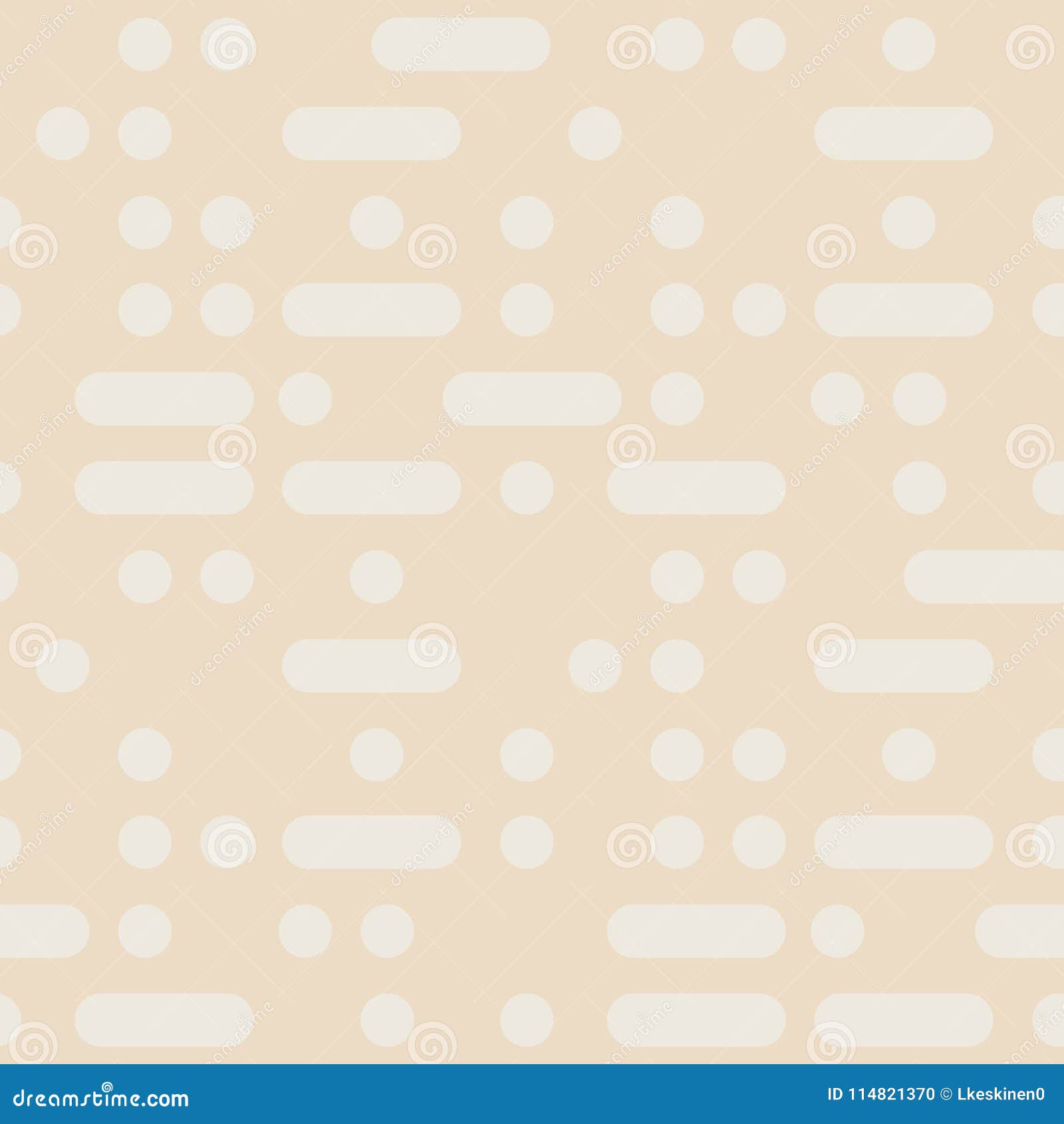 Dots and Lines Abstract Seamless Pattern Stock Vector - Illustration of ...