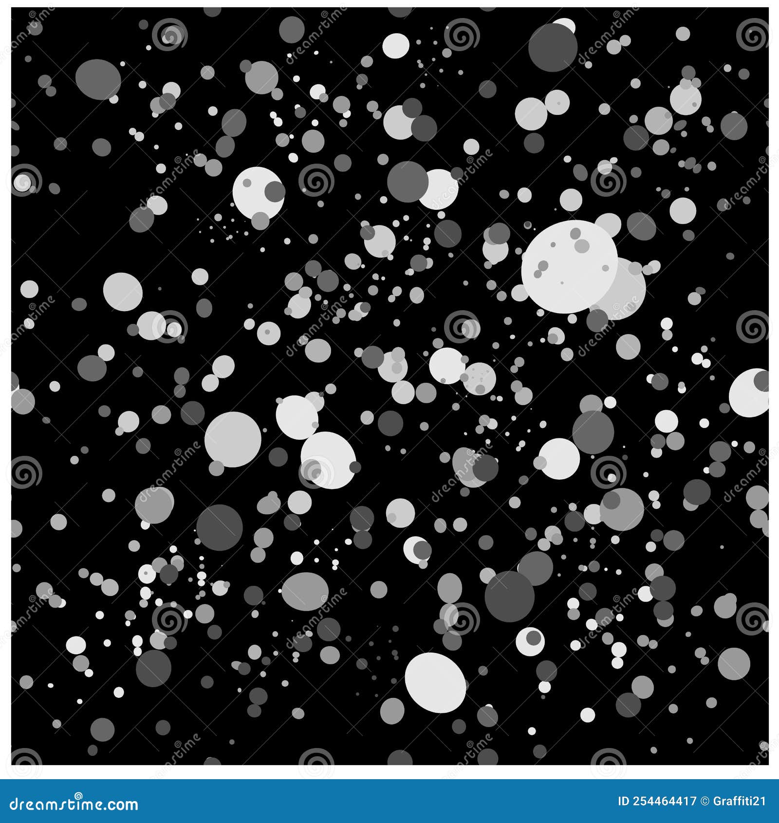 Dots in Modern Style on Light Background. Light Seamless Pattern ...