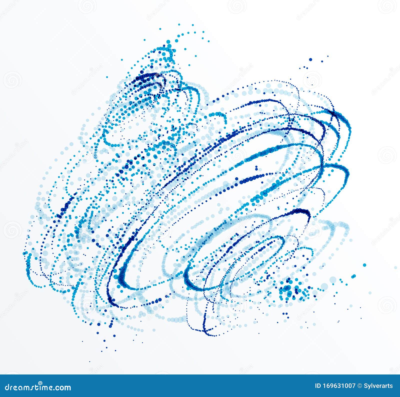 Spin, Motion And Optical Illusion. Vector Illustration Of Impossible ...