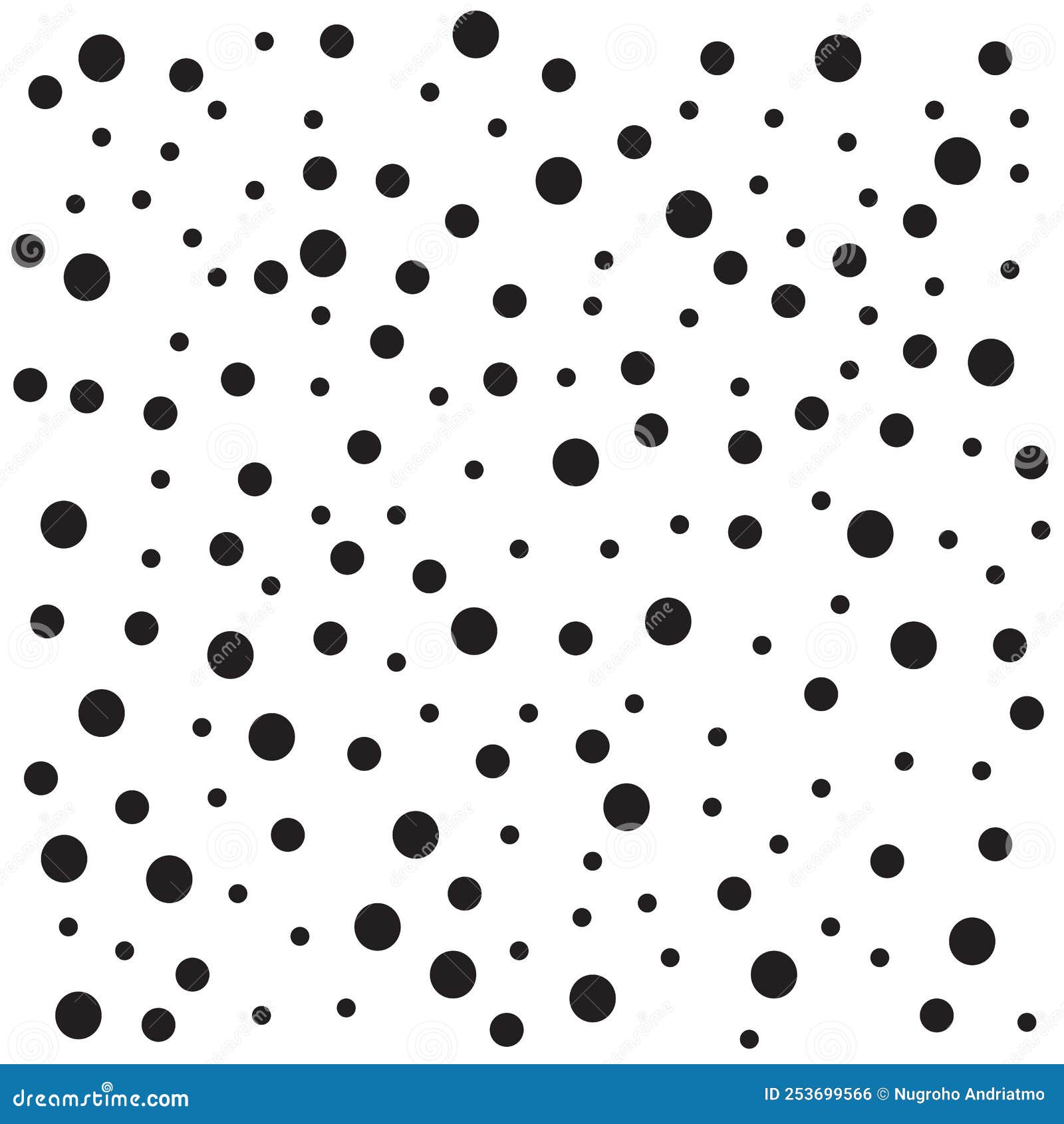 Dots pattern stock vector. Illustration of simple, dots - 253699566