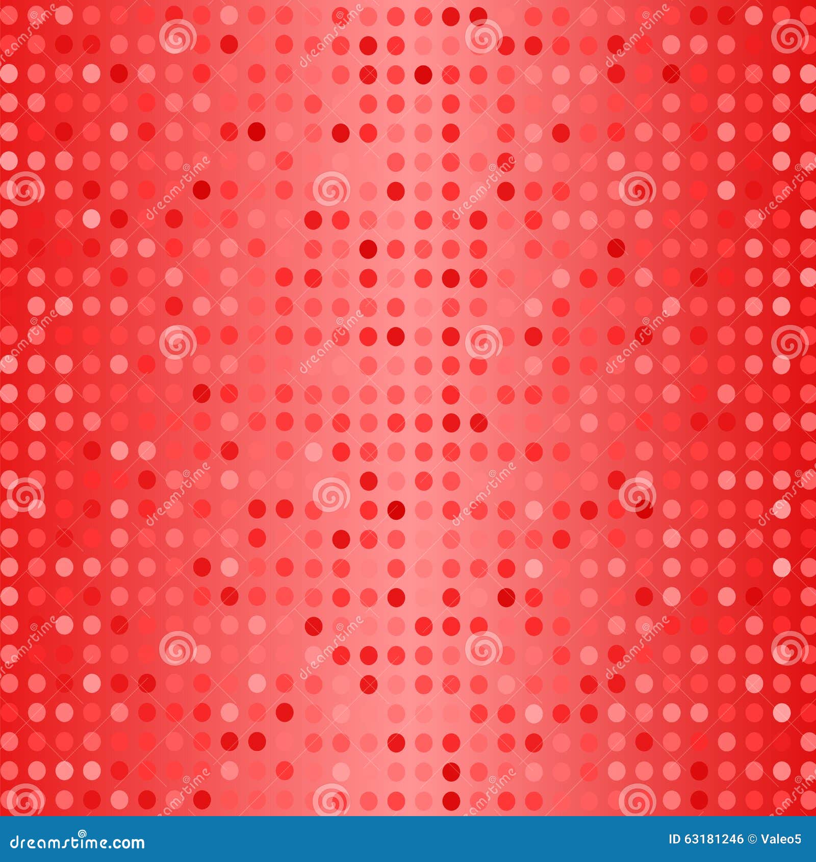 Dots on Red Background. Halftone Texture Stock Illustration ...