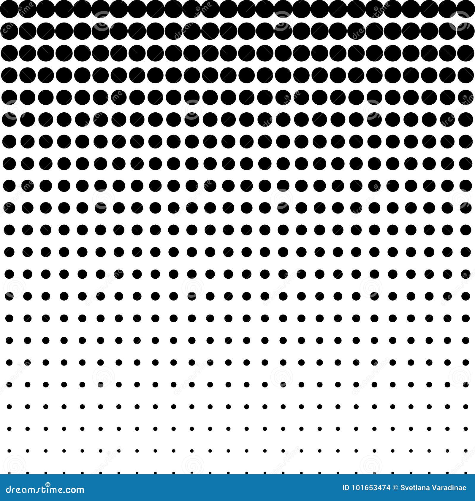 Black and White Seamless Dot Pattern Vector Stock Vector - Illustration ...