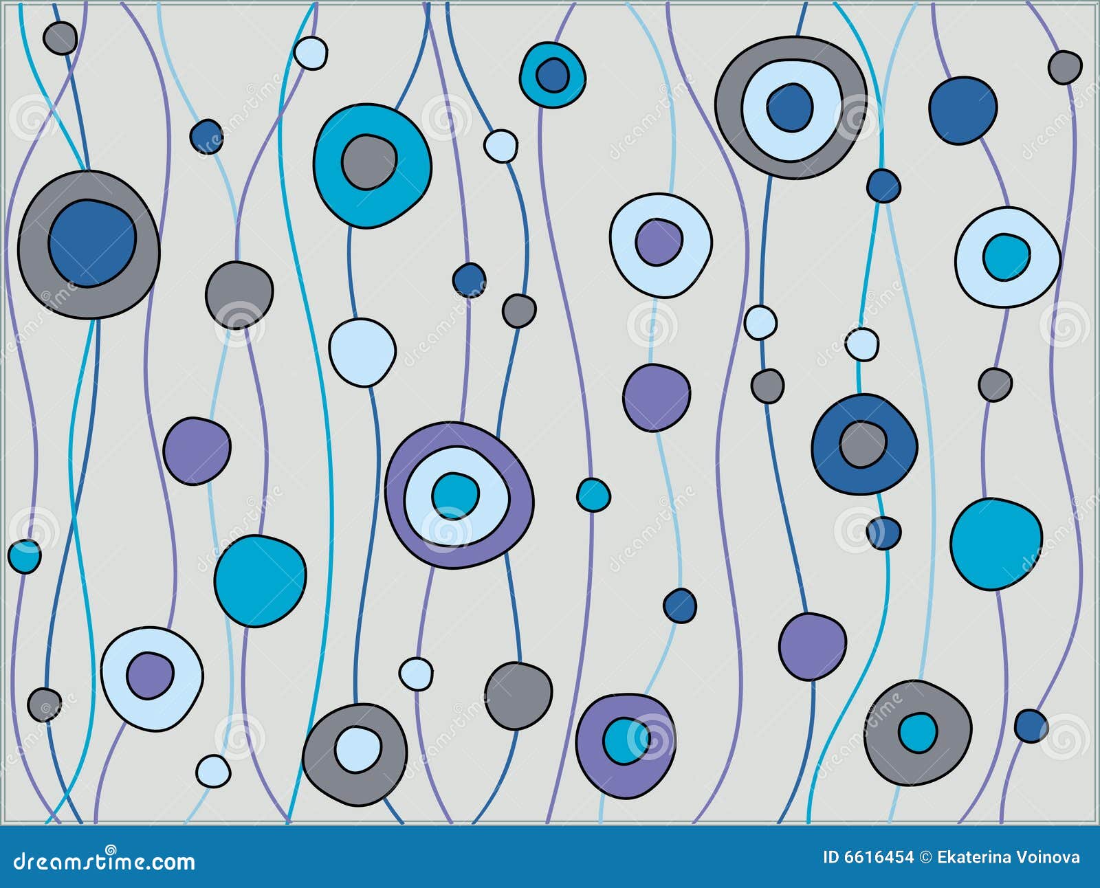 Dots on string background stock vector. Illustration of happy - 6616454