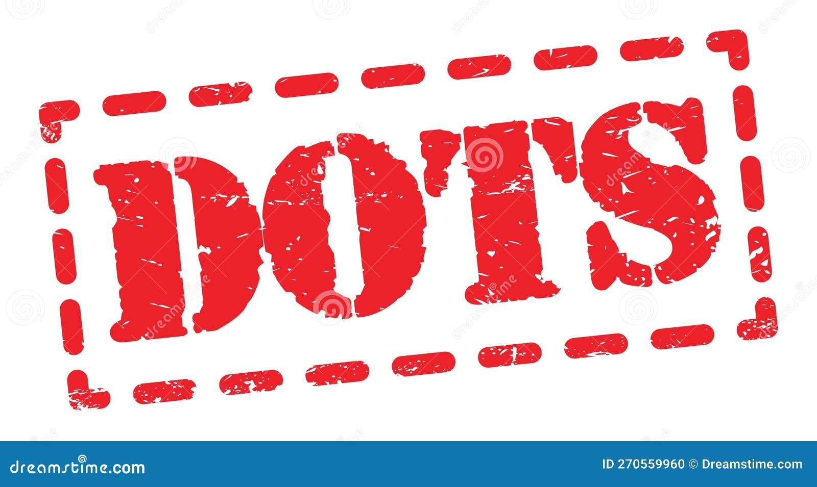 DOTS Text Written on Red Stamp Sign Stock Illustration - Illustration ...