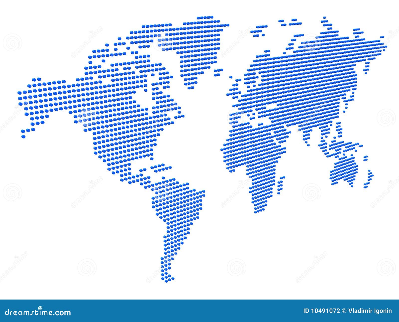 Dotted 3d World Map Stock Illustrations – 1,575 Dotted 3d World Map ...