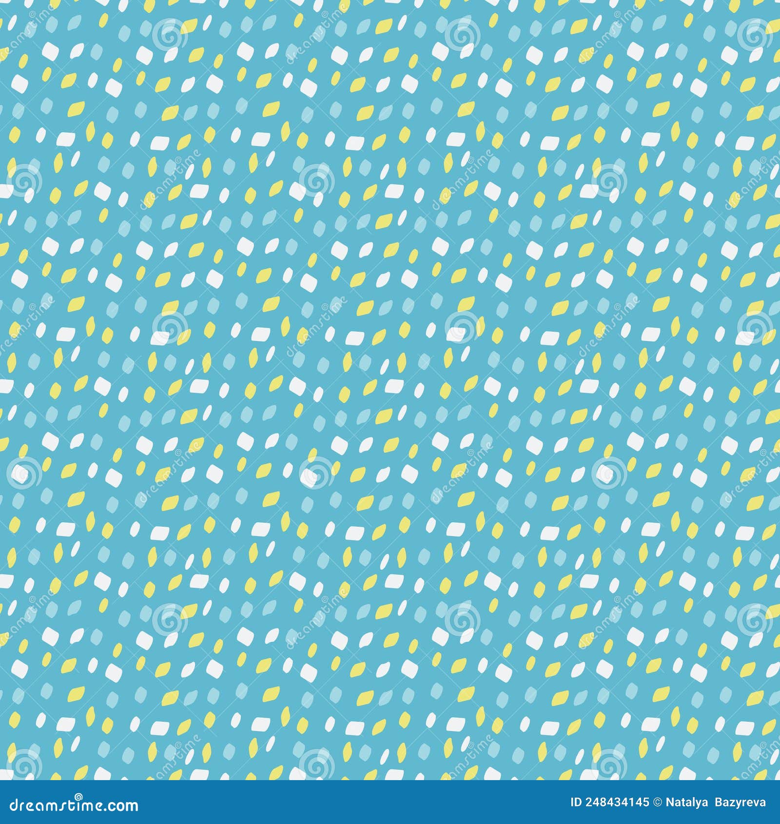 Dotted Abstract Background. Abstract Seamless Pattern Stock Image ...