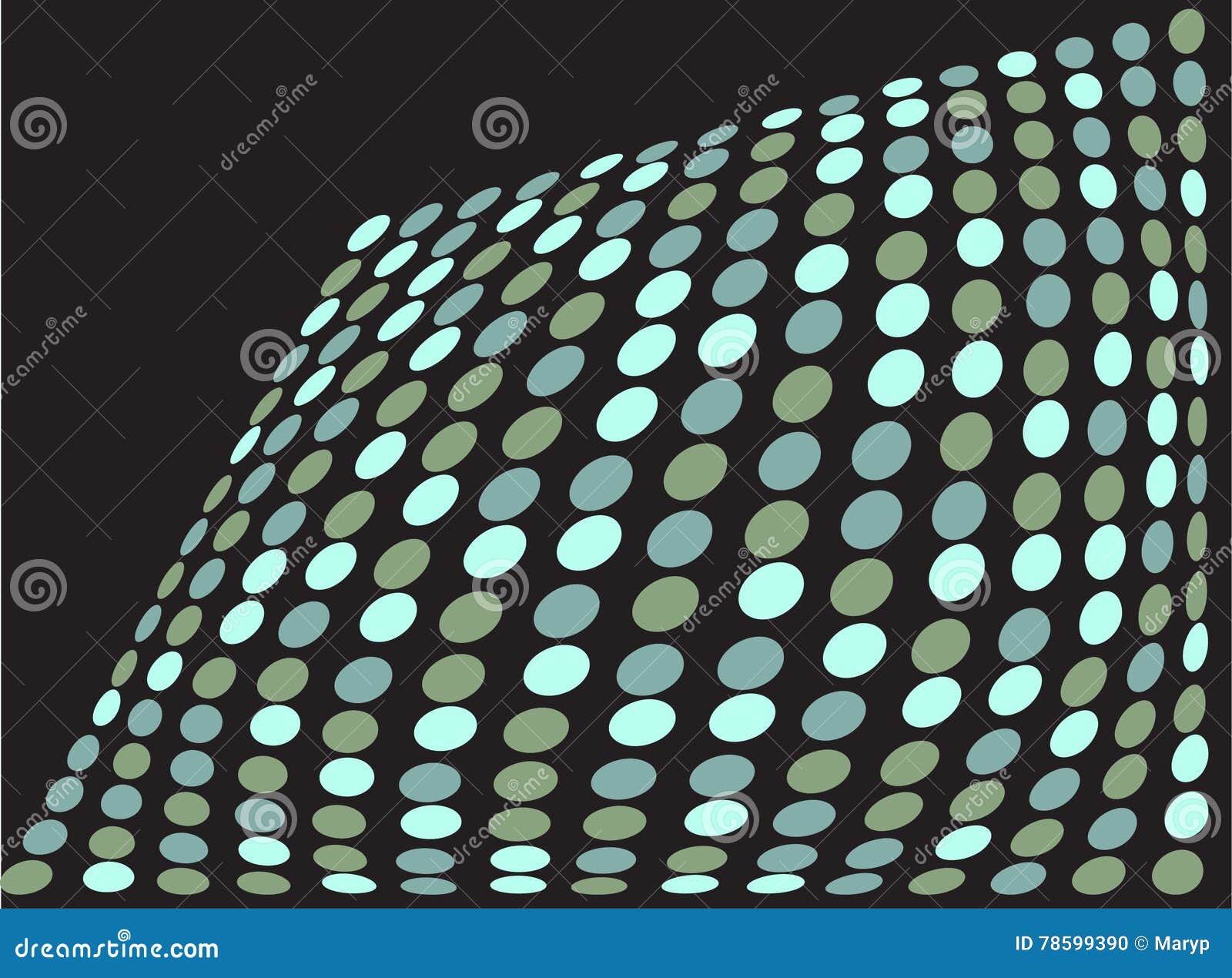 Dotted abstract background stock vector. Illustration of collage - 78599390