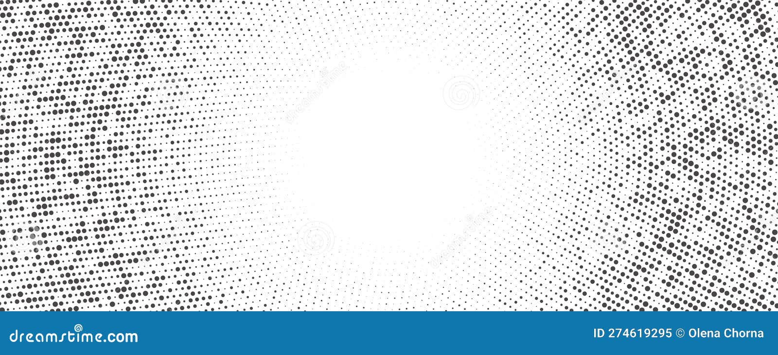 Halftone Concentric Dot Lines Background. Spotted And Dotted Half ...