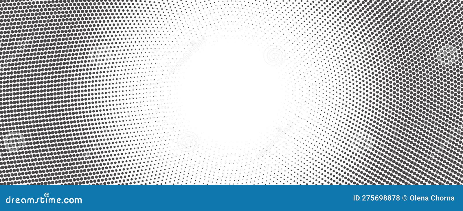 Dotted Background. Abstract Halftone Concentric Pattern. Gradient ...