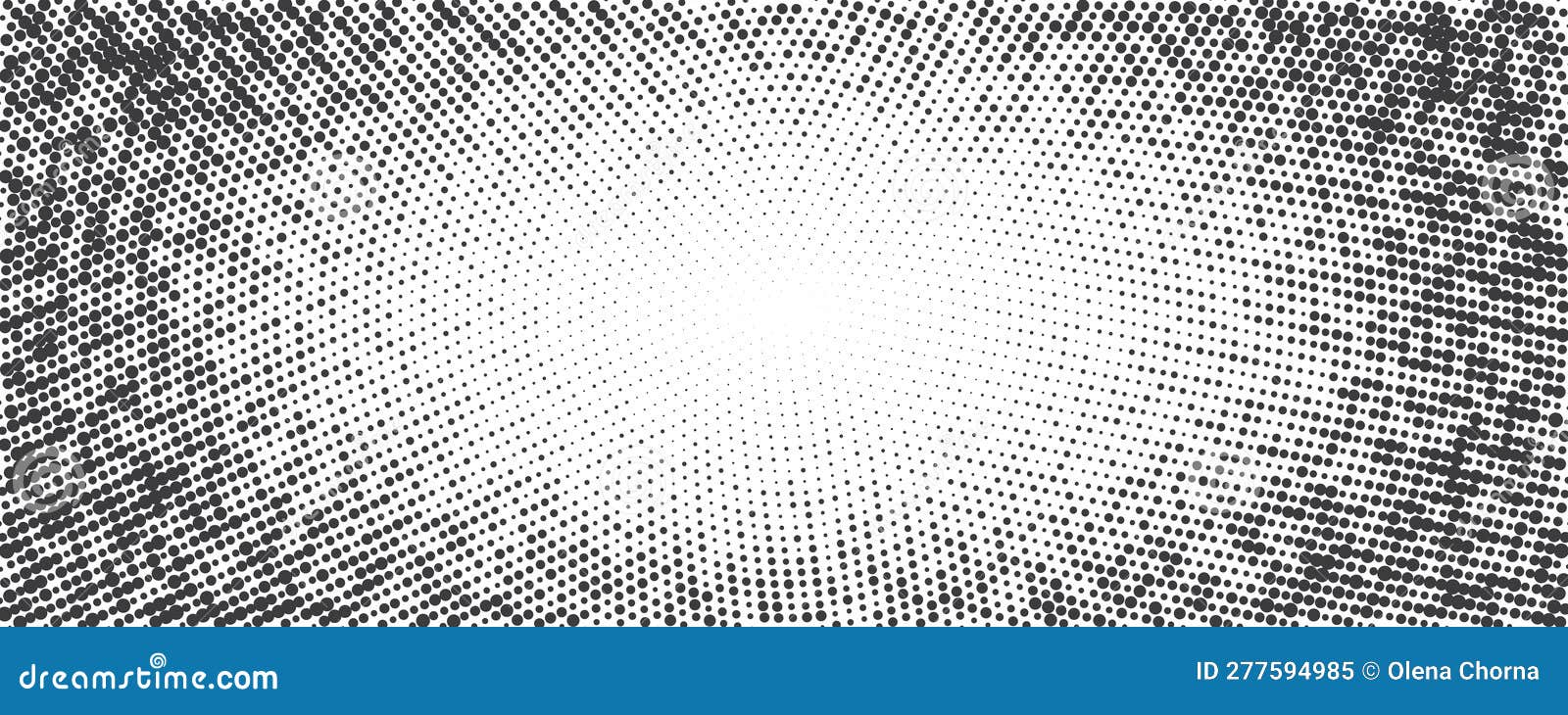 Halftone Concentric Dot Lines Background. Spotted And Dotted Half ...