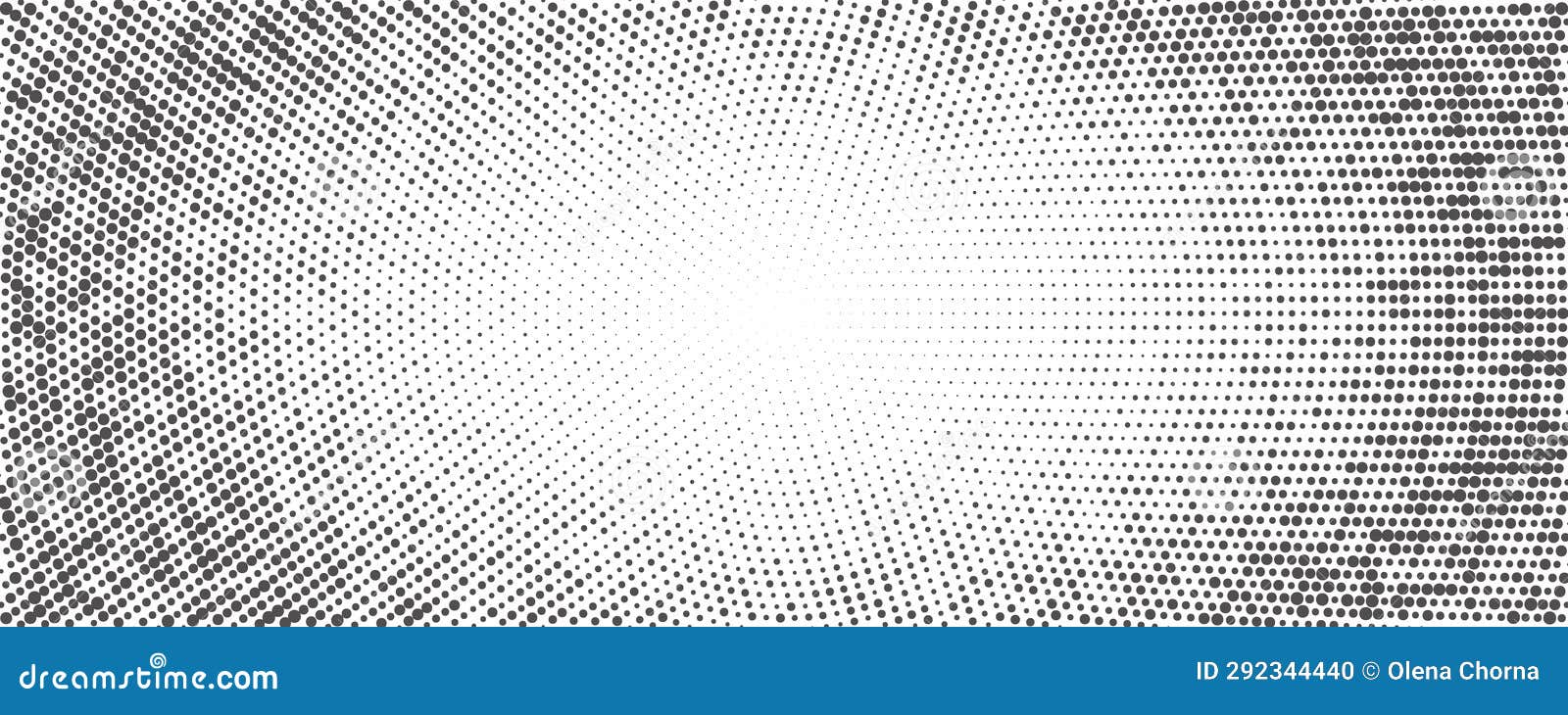 Halftone Concentric Dot Lines Background. Spotted And Dotted Half ...