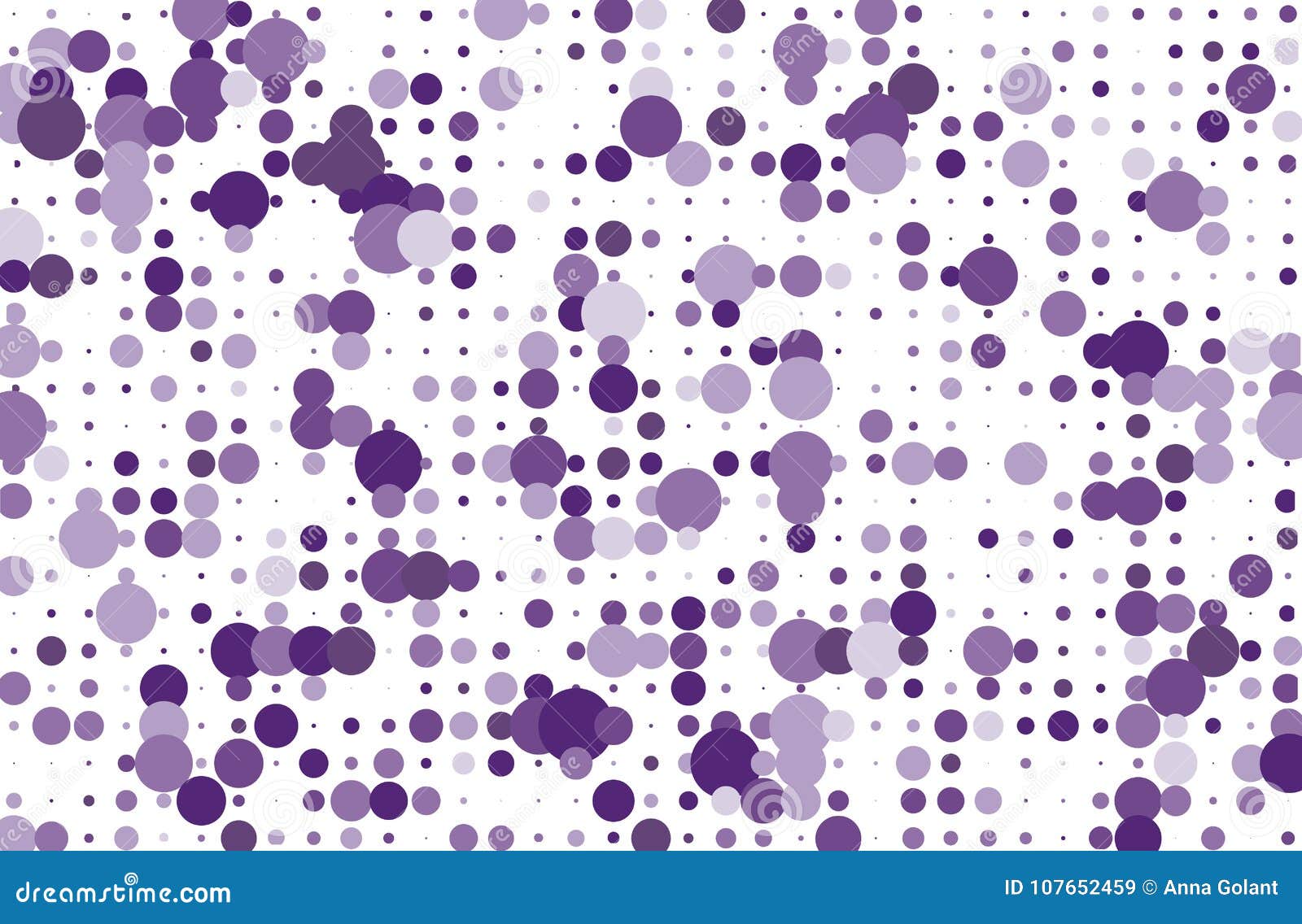 Dotted Background with Circles, Dots, Point Different Size, Scale ...