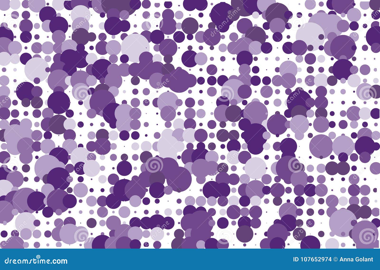 Dotted Background with Circles, Dots, Point Different Size, Scale ...