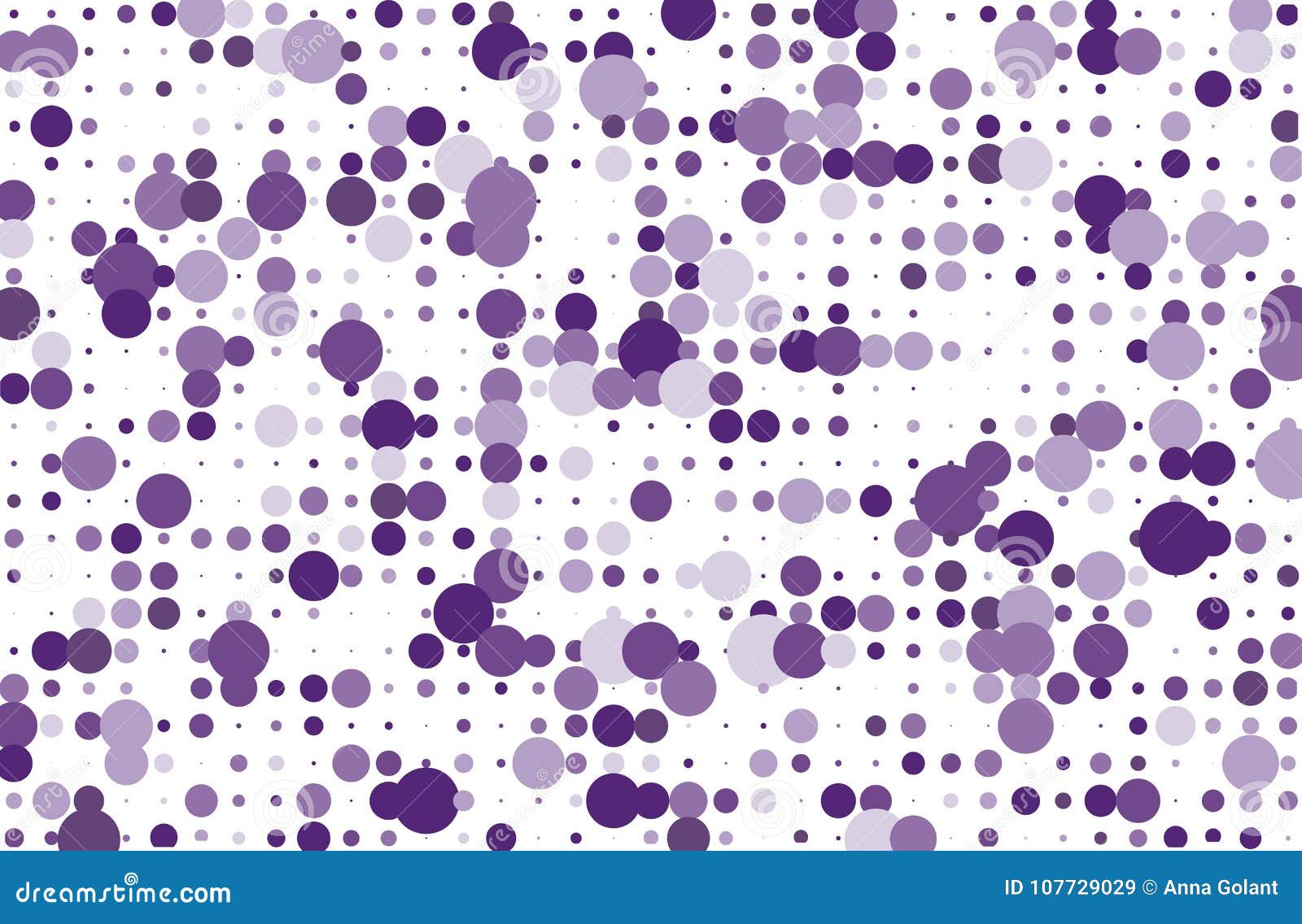 Dotted Background with Circles, Dots, Point Different Size, Scale ...