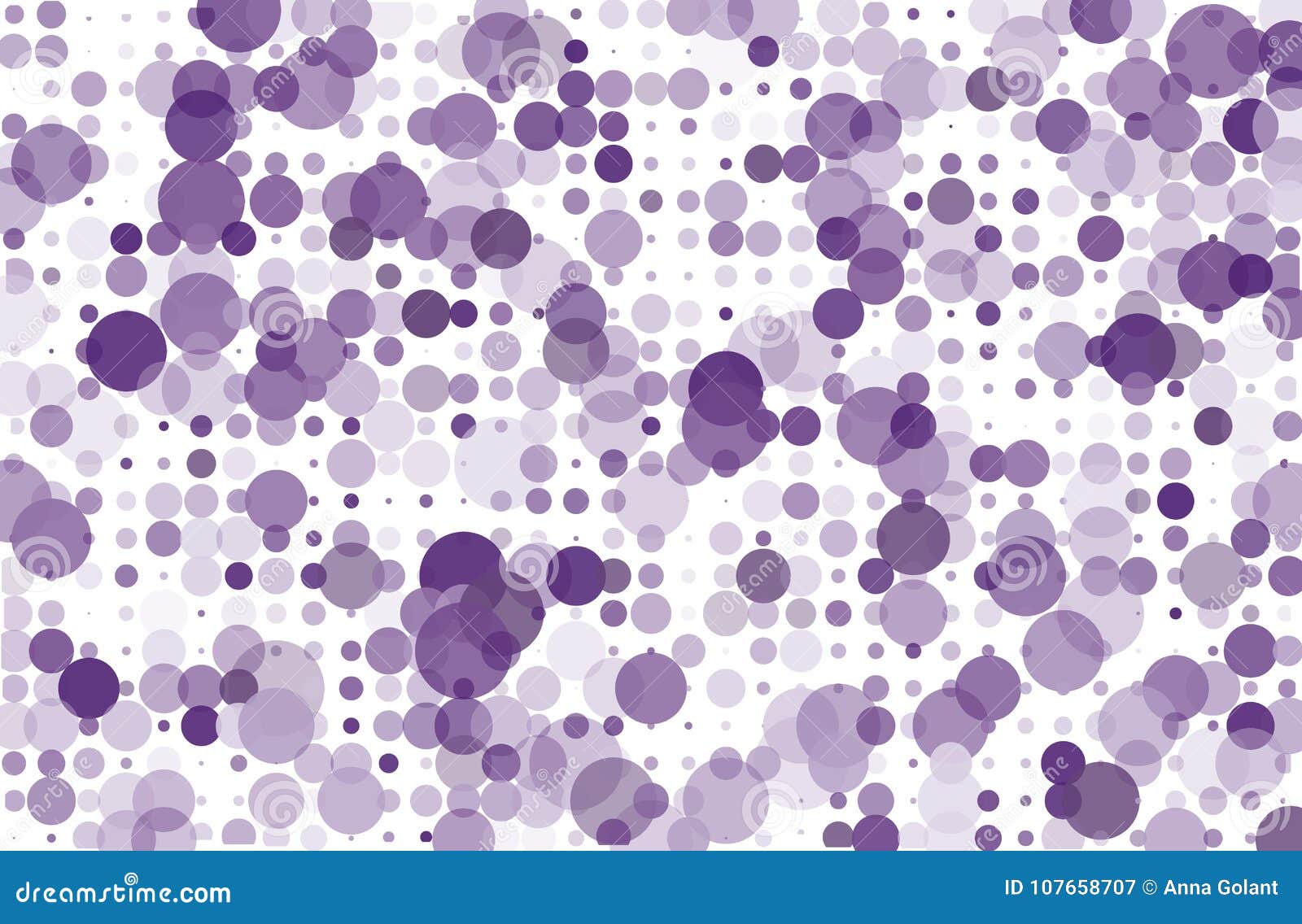 Dotted Background with Circles, Dots, Point Different Size, Scale ...