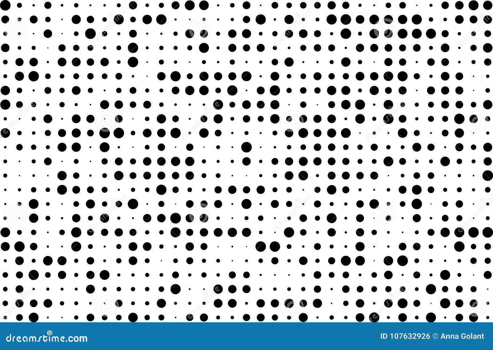 Dotted Bckground with Circles, Dots, Point Different Size, Scale ...