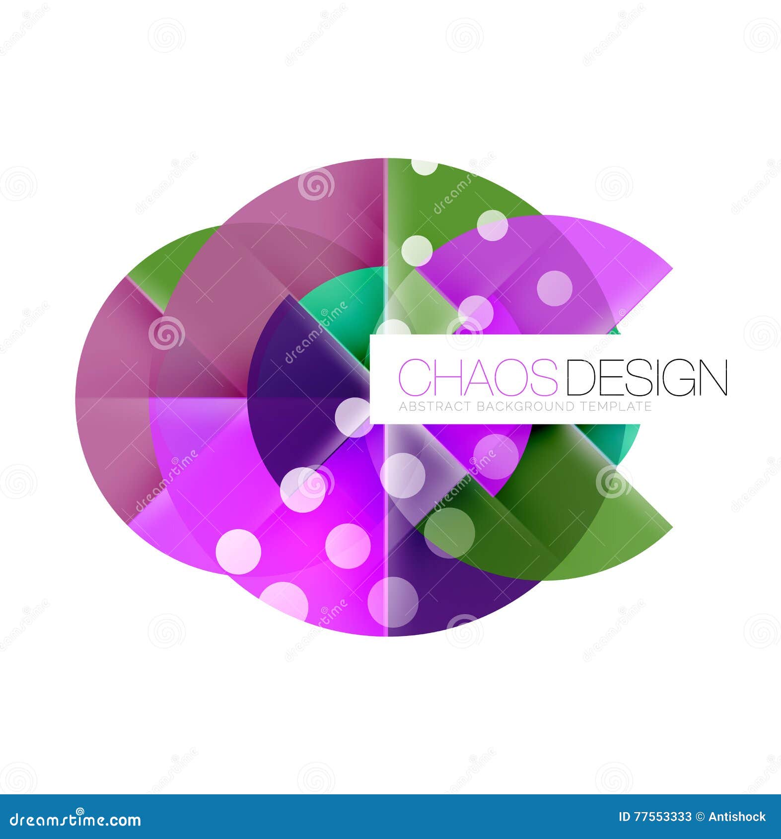 Dotted Circles, Abstract Background Stock Vector - Illustration of ...
