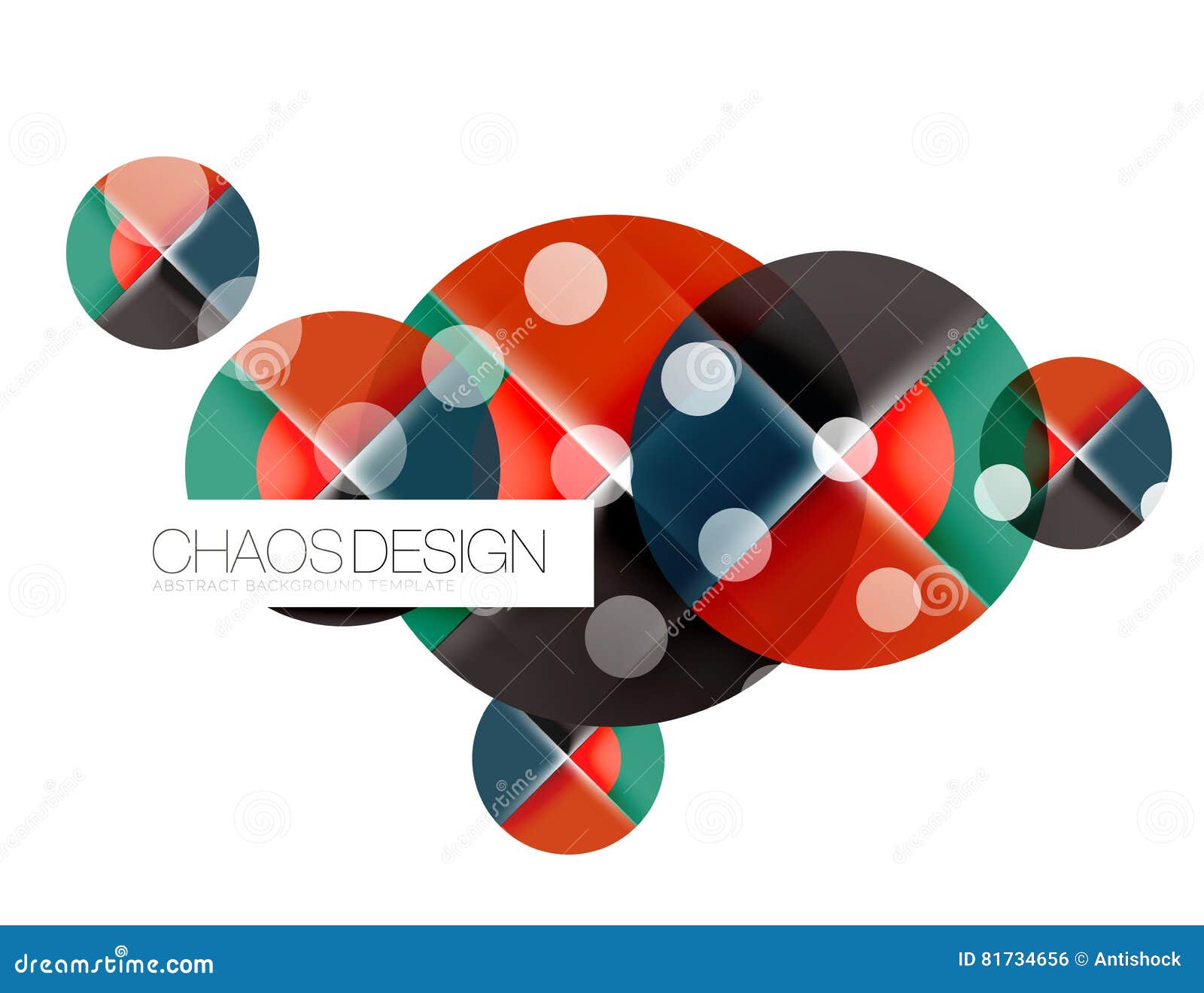Dotted Circles, Abstract Background Stock Vector - Illustration of ...