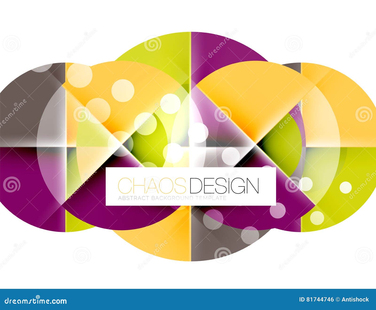 Dotted Circles, Abstract Background Stock Vector - Illustration of ...