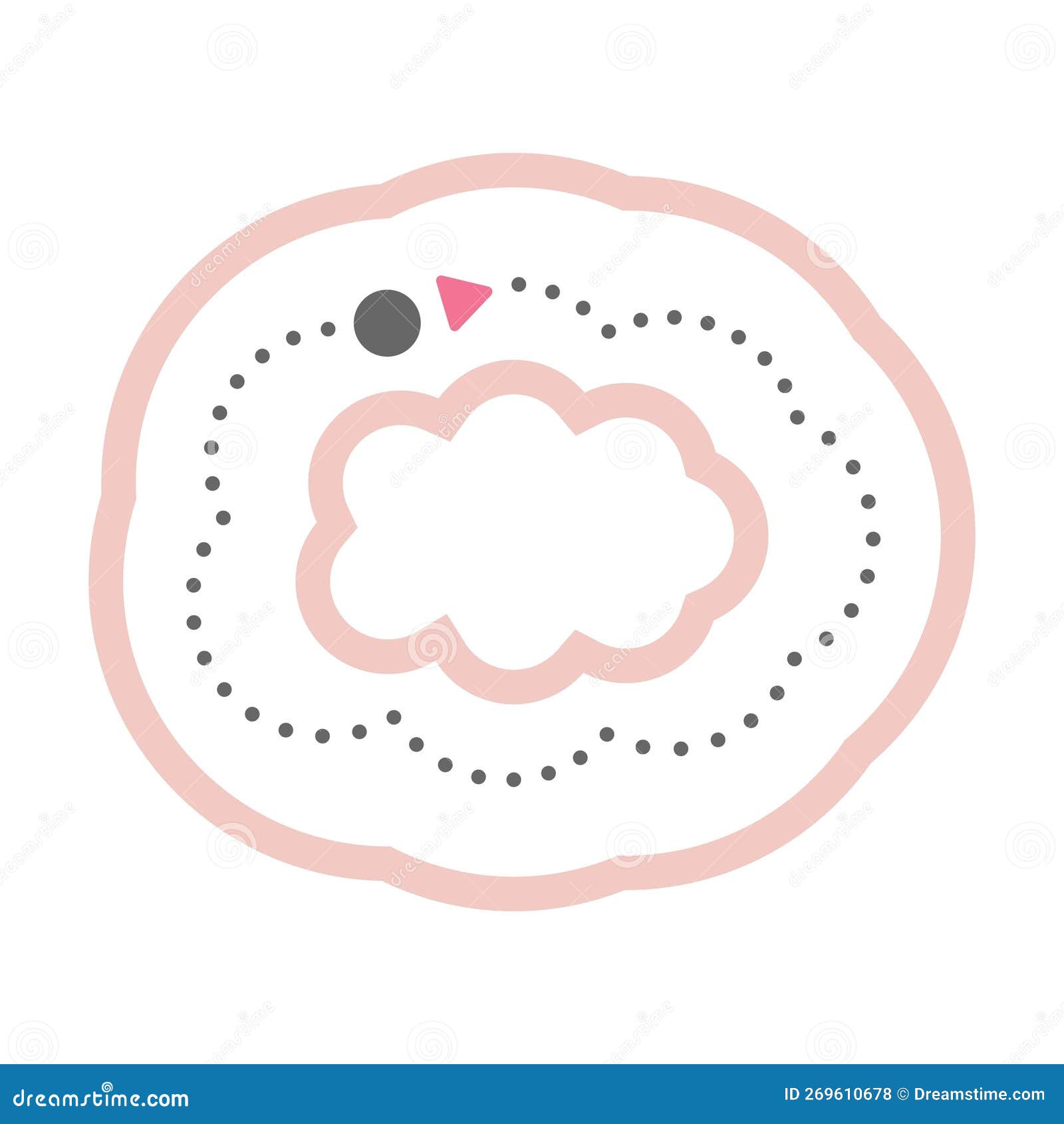 Dotted Cloud Shape for Tracing Lines for Preschool and Kindergarten ...