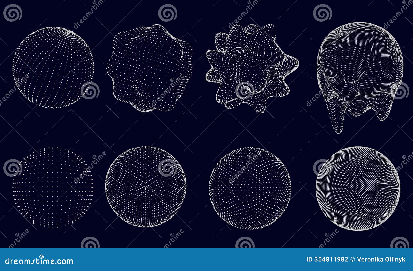 Melted Dots Pixel Font. ASCII Windows-1252 Code Charts Vector ...