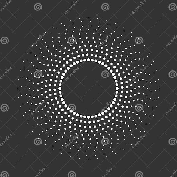 Dotted Framing Graphic Template Background Stock Vector - Illustration ...