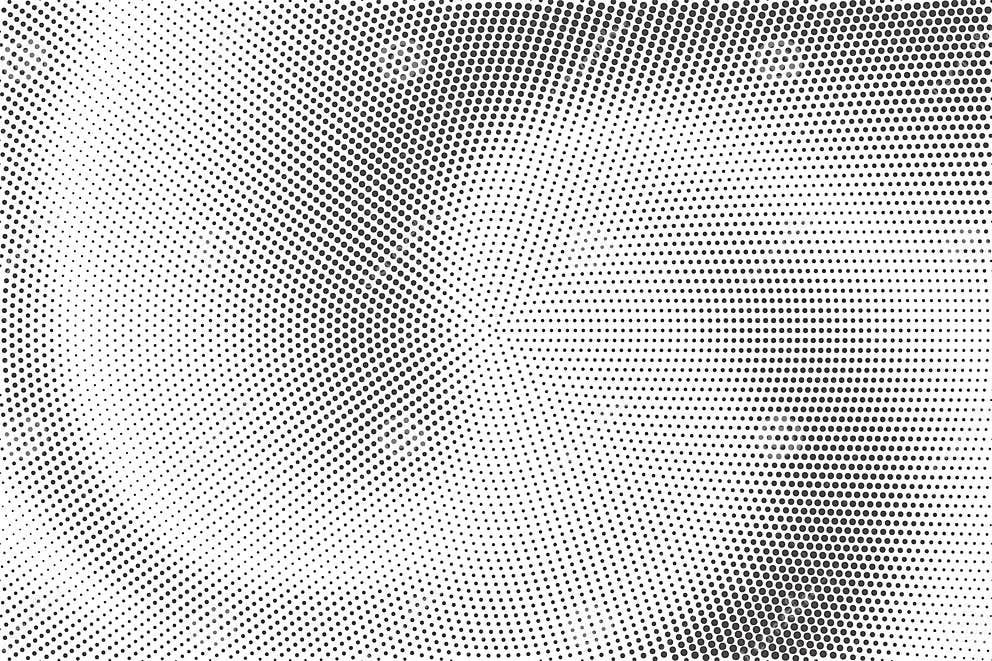 Dotted Gradient Pattern. Halftone Textured Effect. Vector Grunge Noisy ...