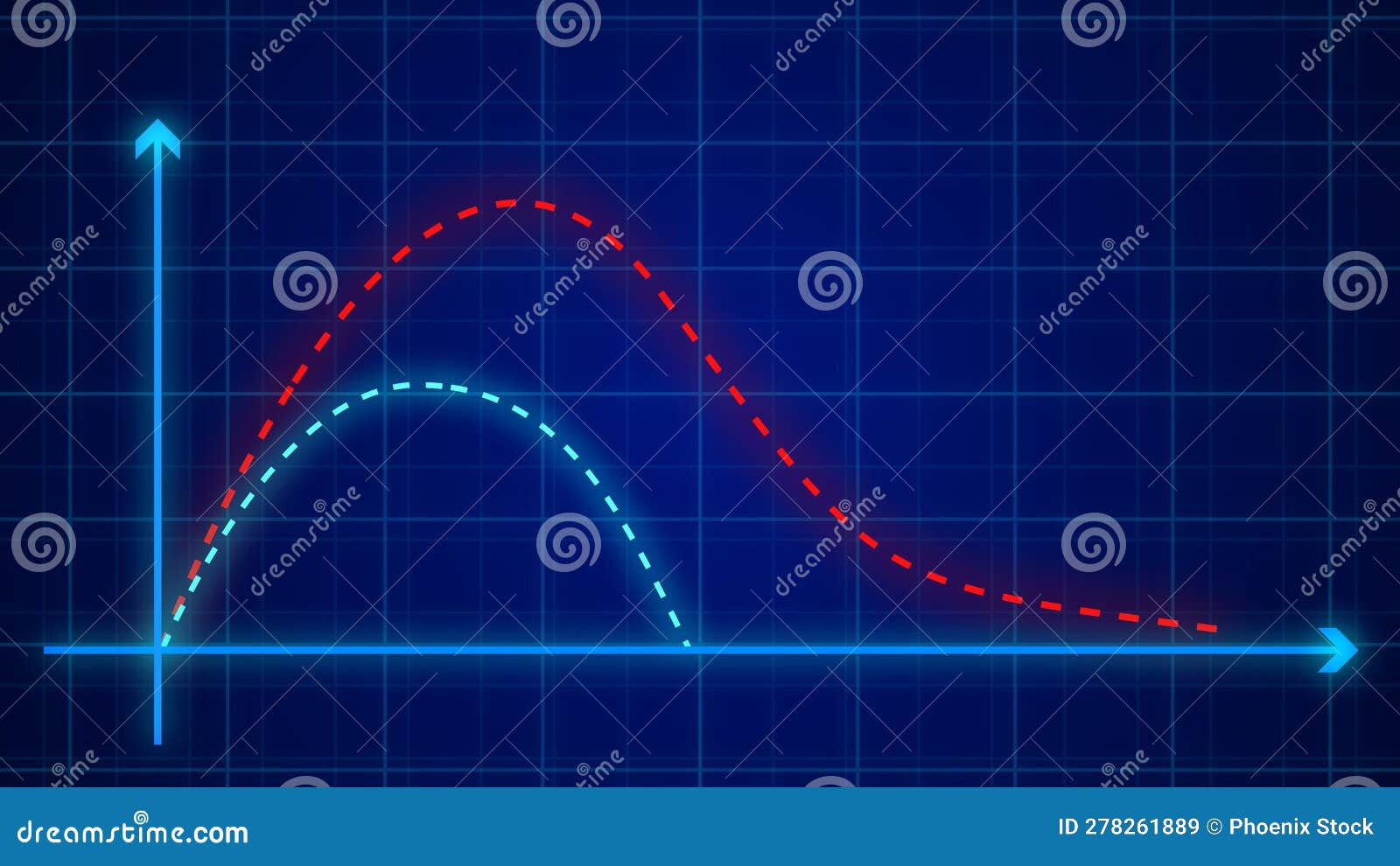 Simple Graph Animation in Full Resolution.Easy To Use. Stock ...