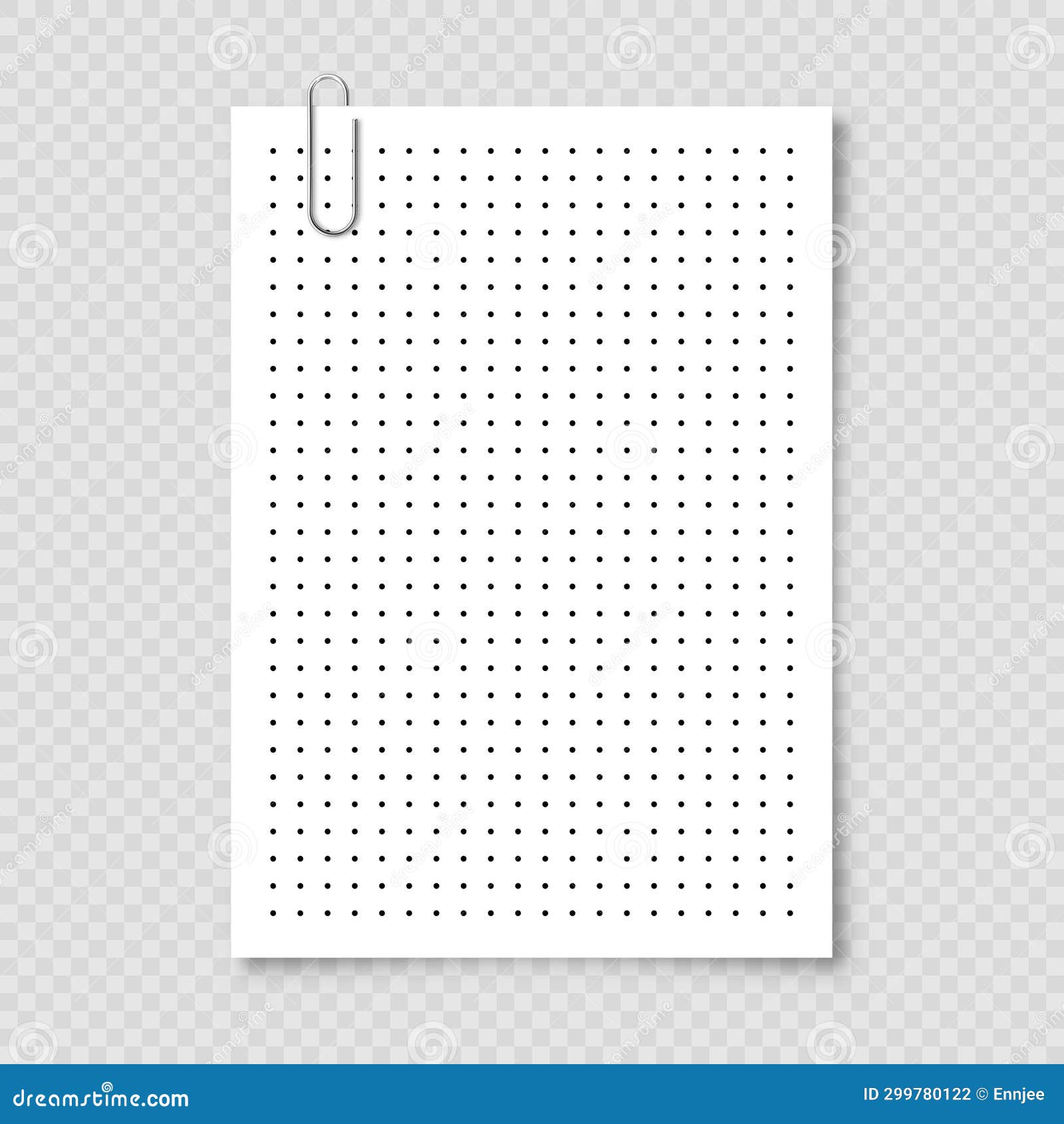 Dotted Graph Paper with Grid. Polka Dot Pattern, Geometric Texture for ...