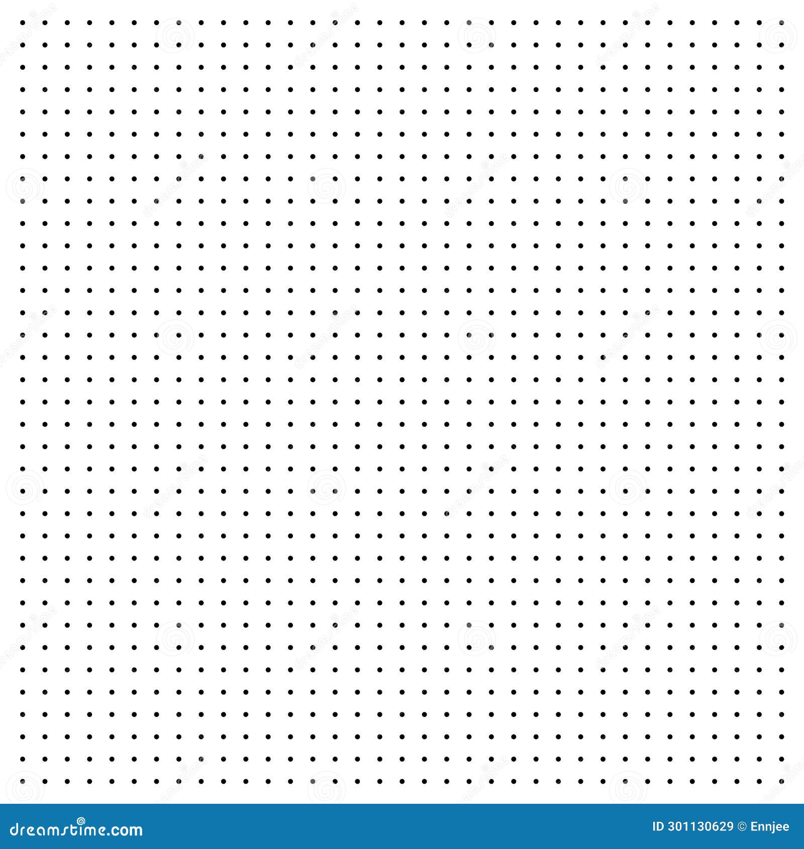 Dotted Graph Paper With Grid. Polka Dot Pattern, Geometric Texture For ...